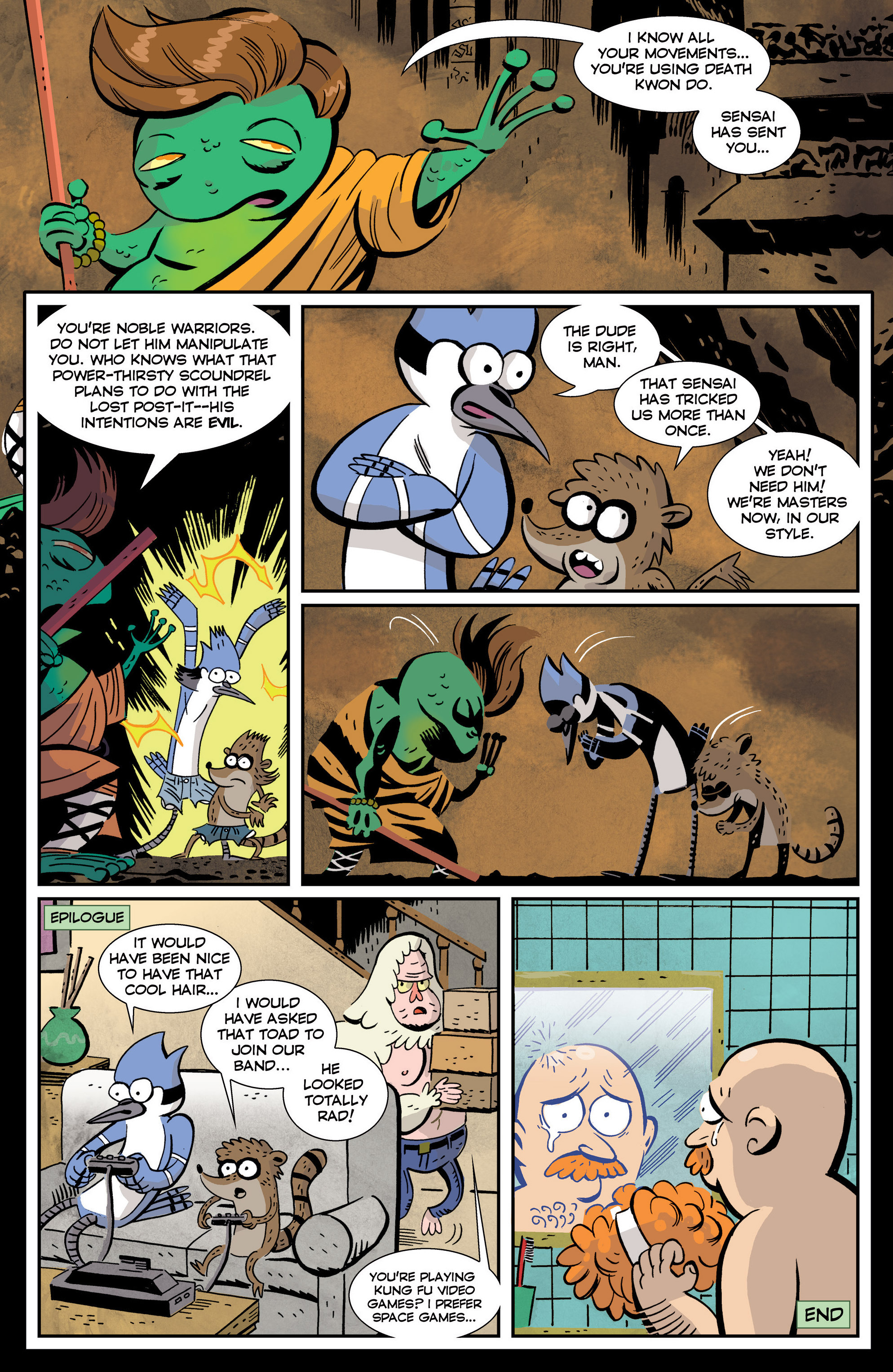 Read online Regular Show comic - Issue #38
