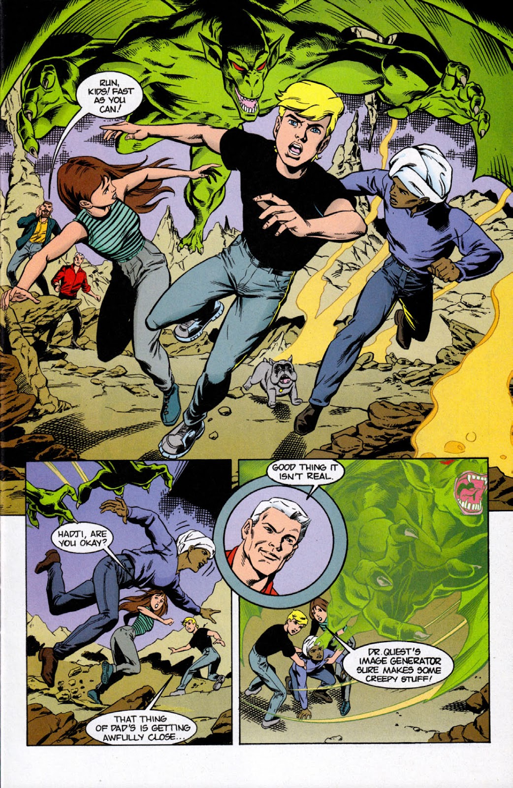 Read online The Real Adventures of Jonny Quest comic - Issue #7
