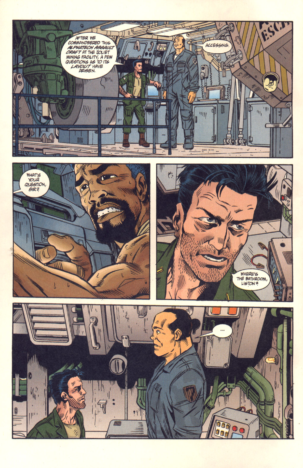 Read online Aliens: Colonial Marines comic - Issue #8