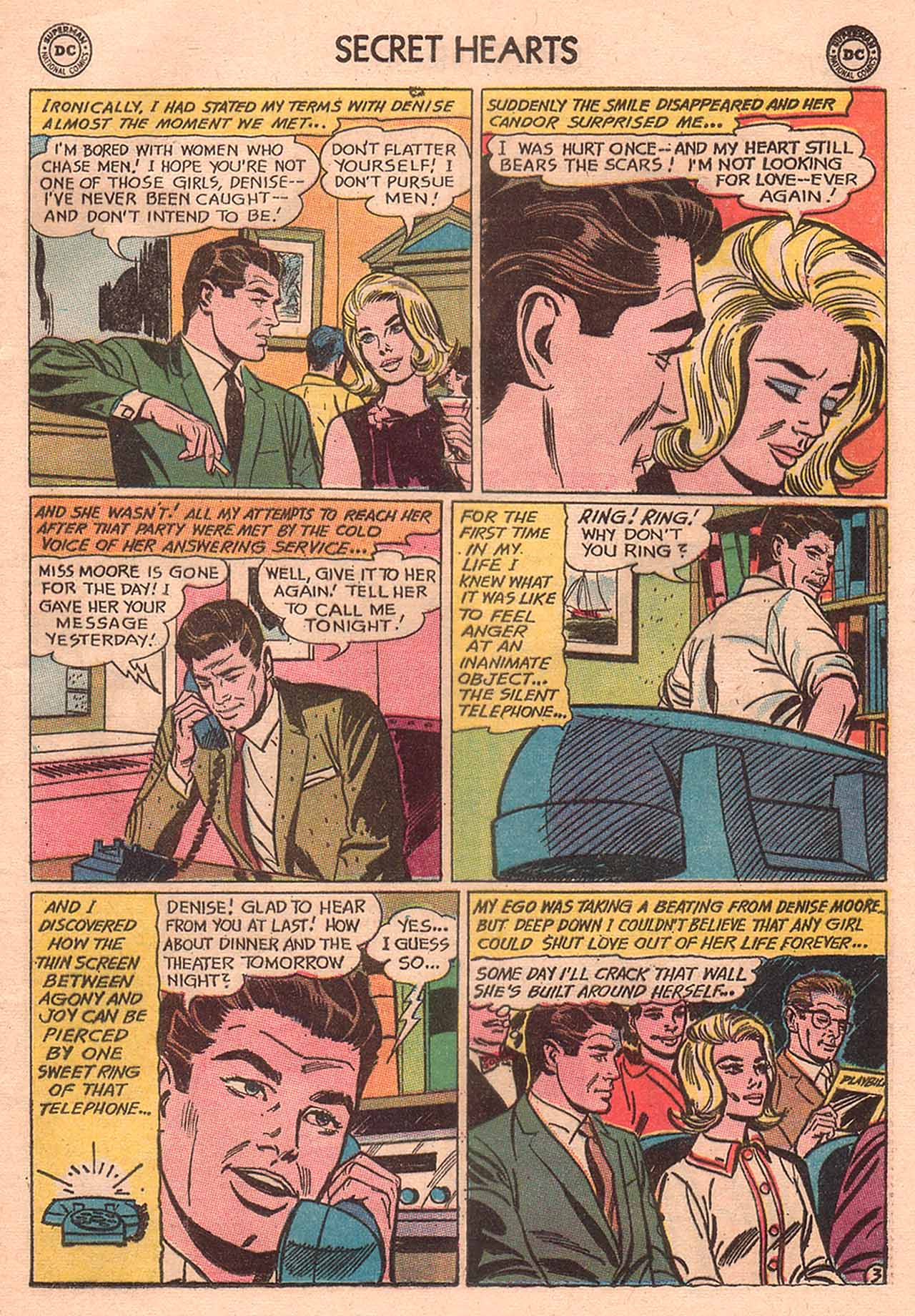 Read online Secret Hearts comic - Issue #94