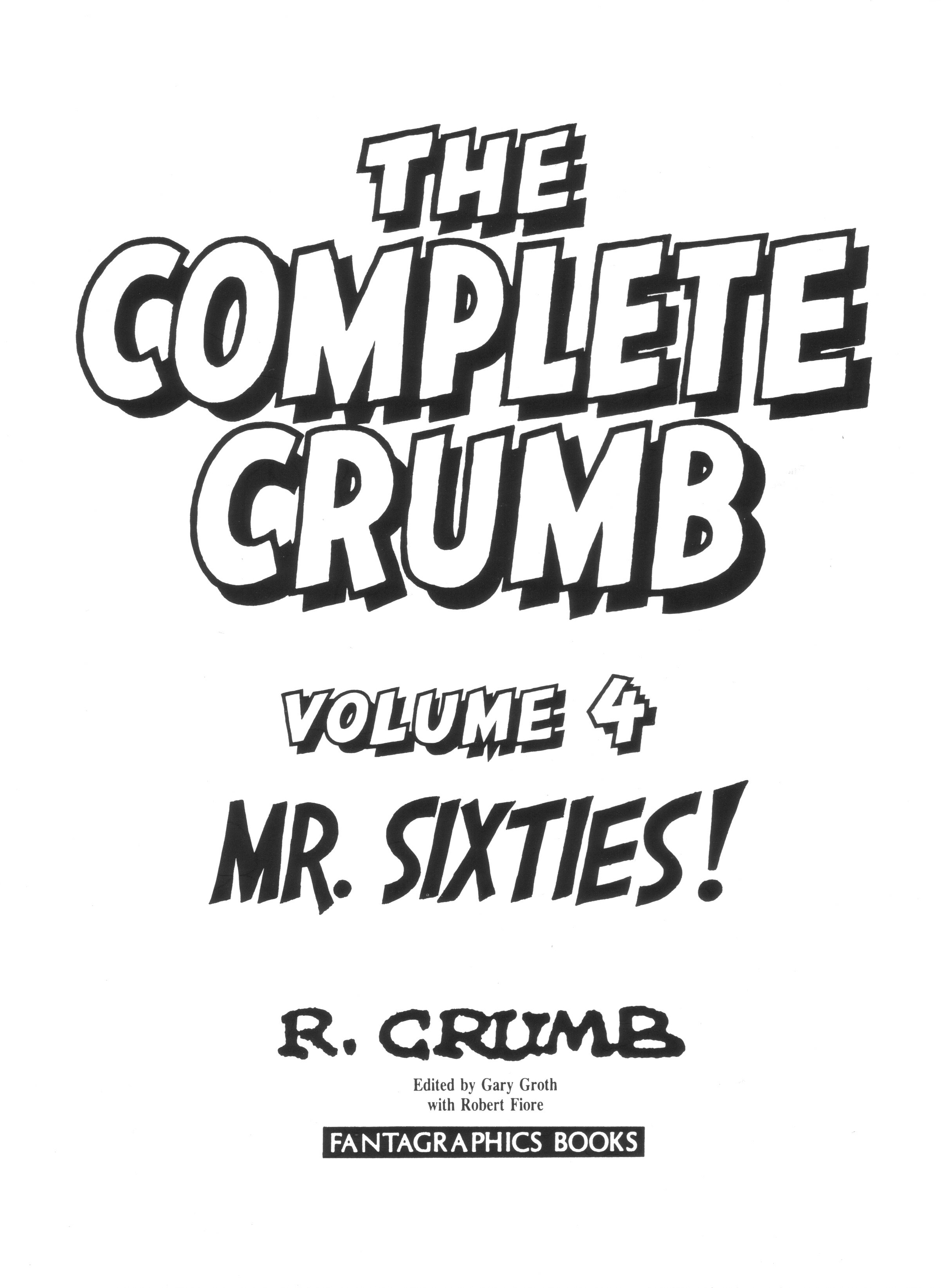 Read online The Complete Crumb Comics comic - Issue # TPB 4