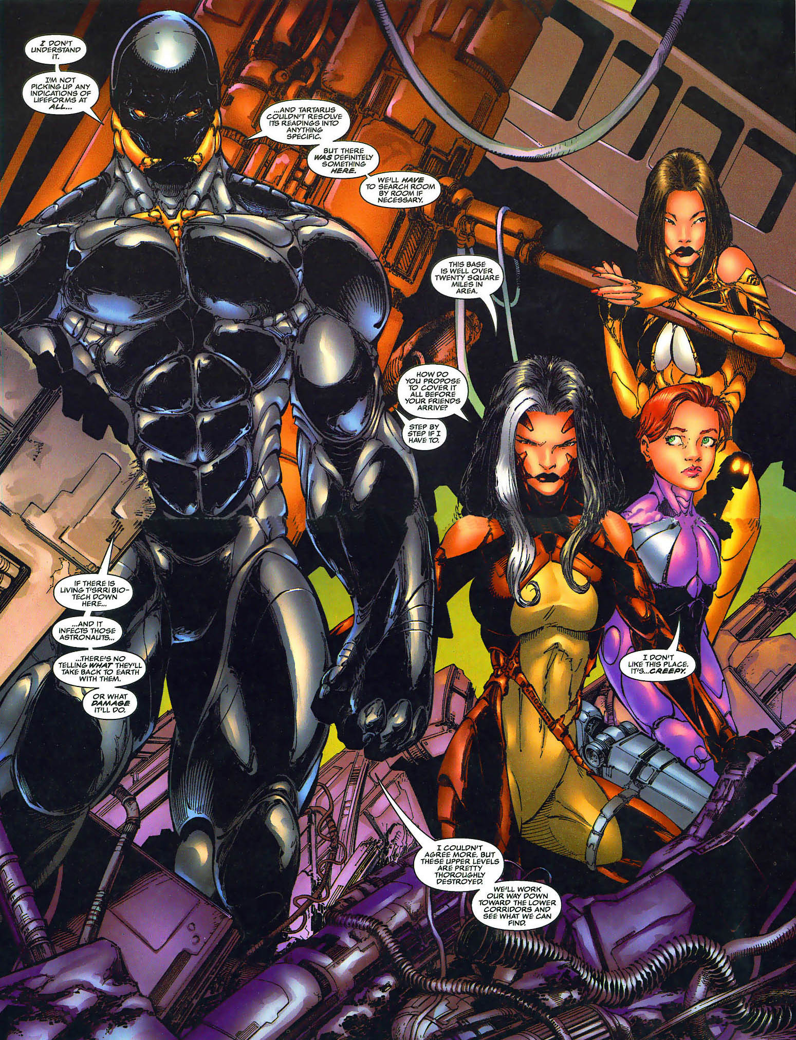 Read online Weapon Zero comic - Issue #11