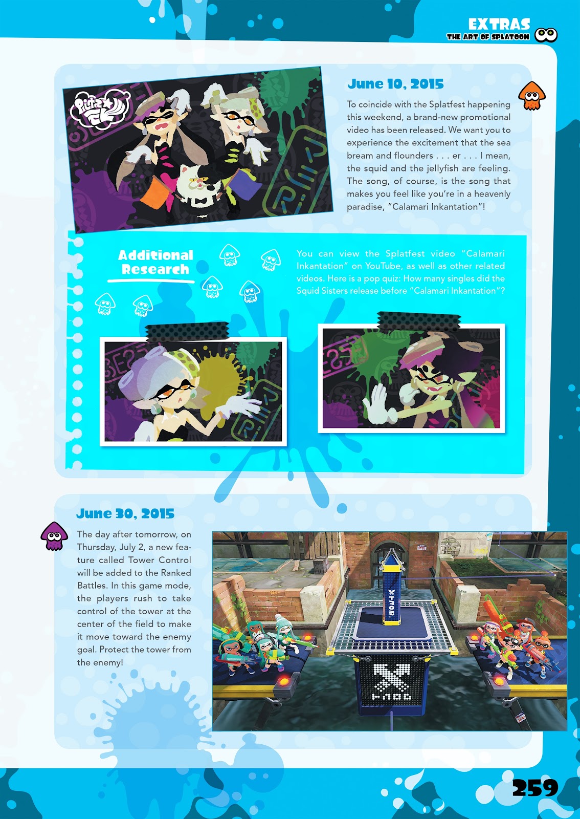 Read online The Art of Splatoon comic - Issue # TPB (Part 3)