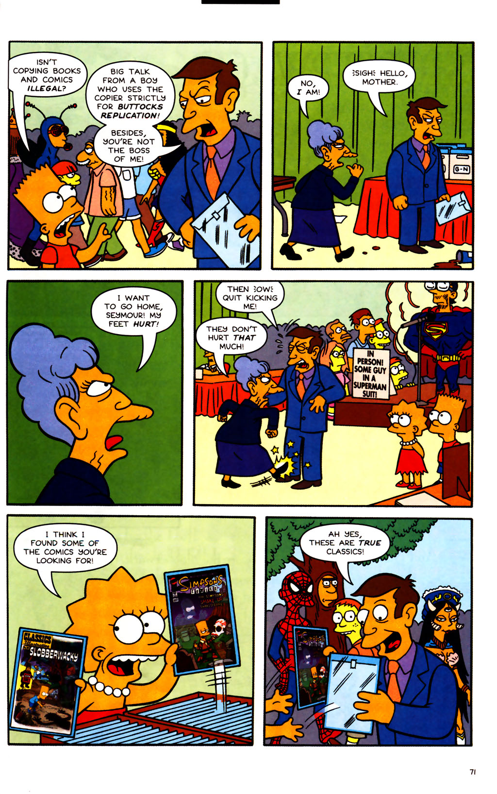 Read online Simpsons Comics comic - Issue #100