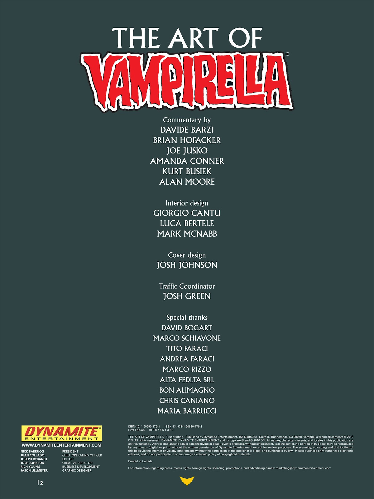 Read online The Art of Vampirella comic - Issue # TPB (Part 1)