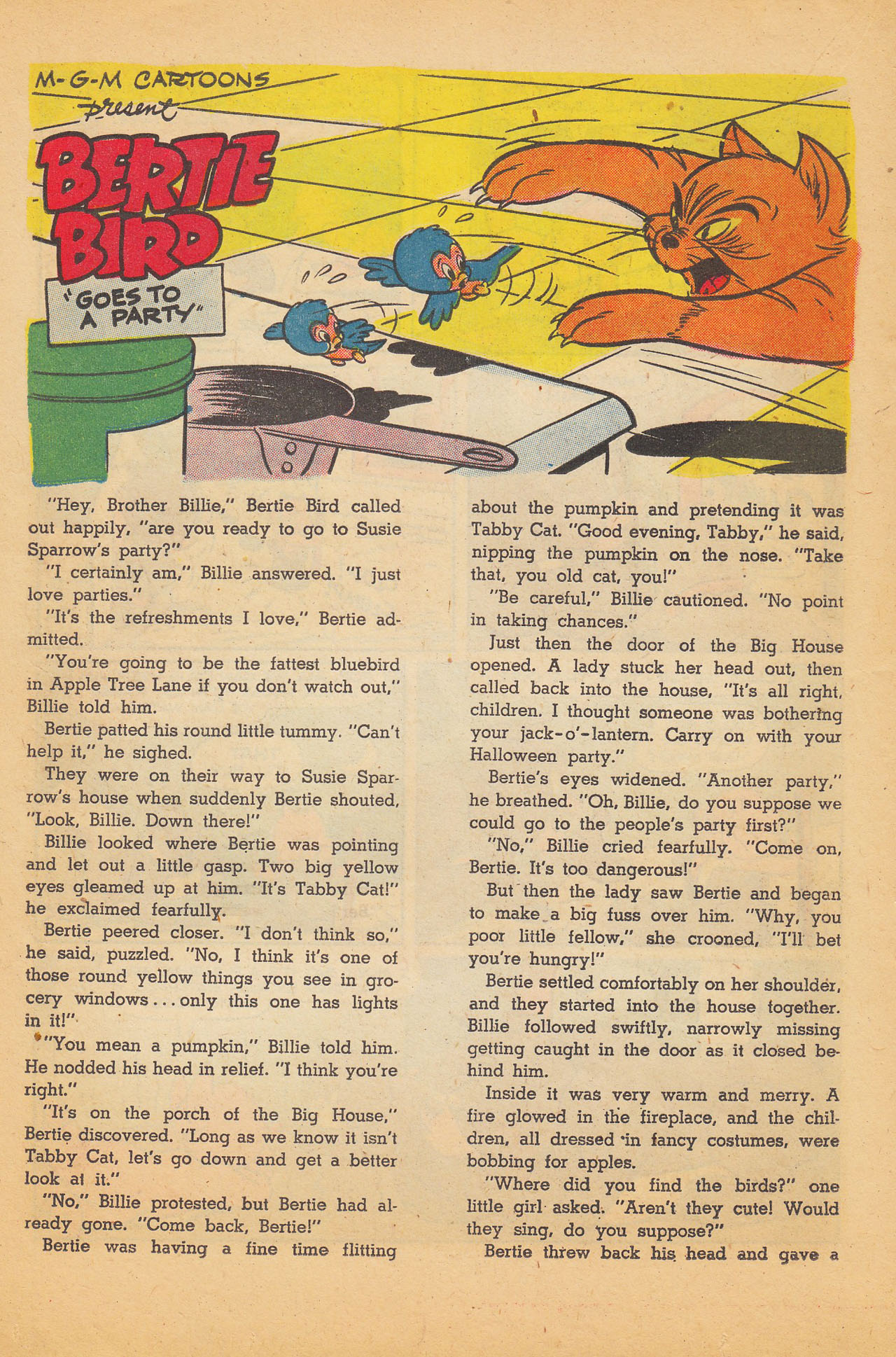 Read online Tom & Jerry Comics comic - Issue #124