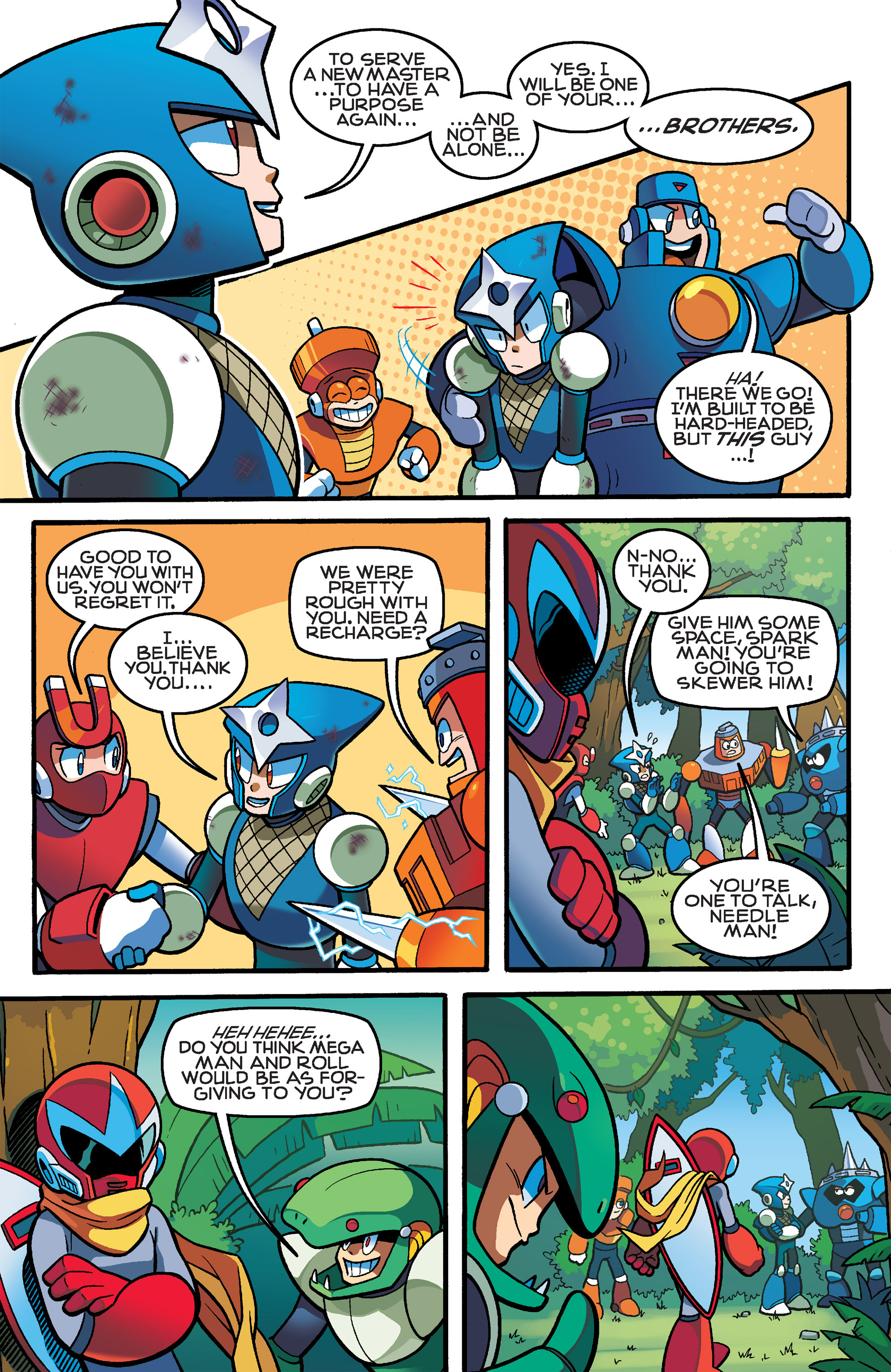 Read online Mega Man comic - Issue #34