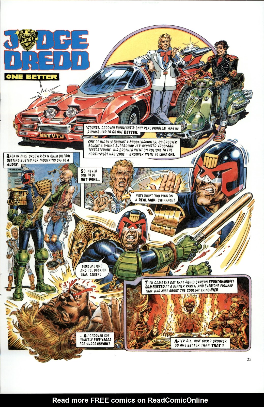 Read online Dredd Rules! comic - Issue #16
