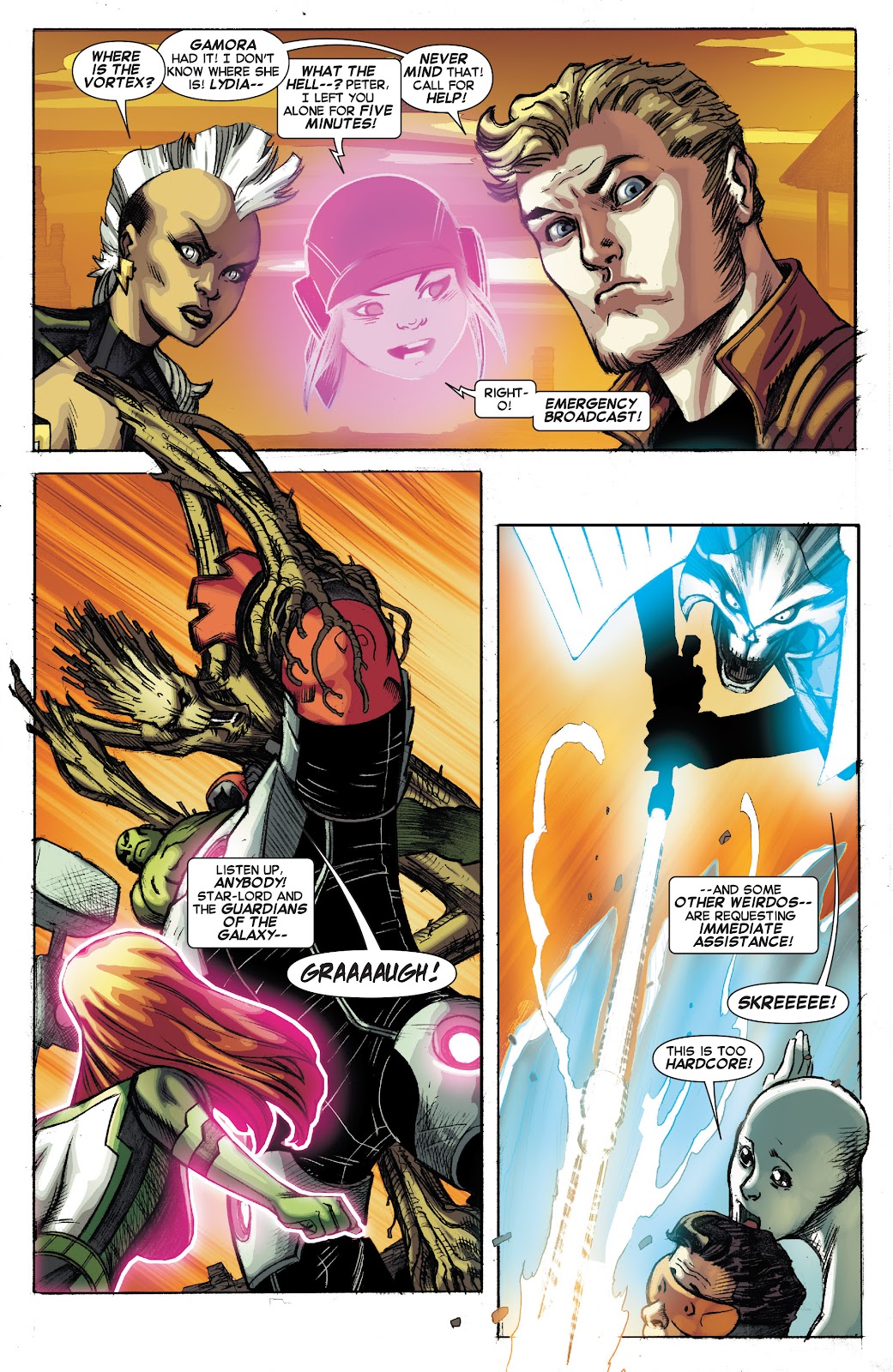 Read online Guardians of the Galaxy and X-Men: The Black Vortex comic ...