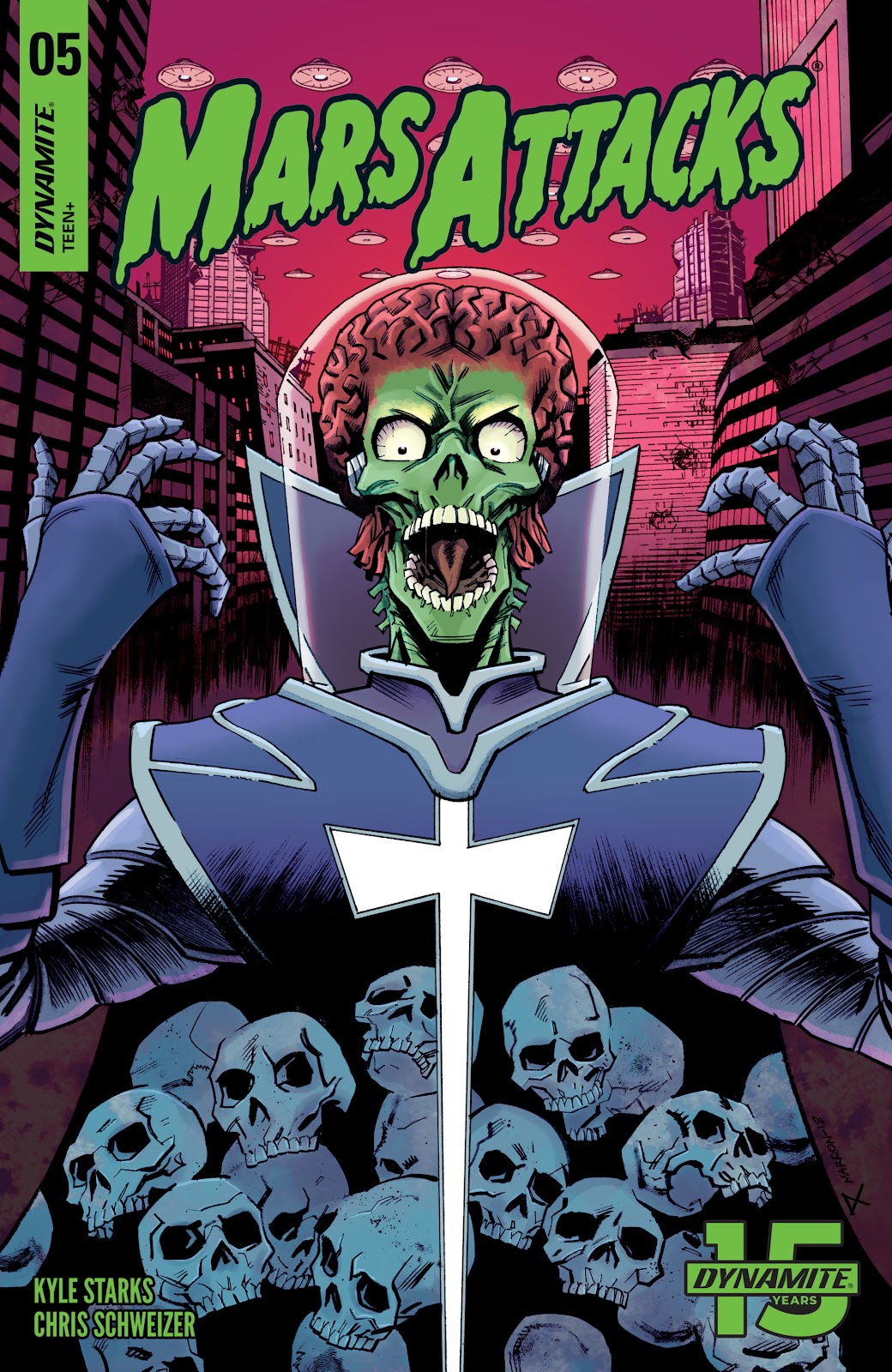 Read online Mars Attacks (2018) comic - Issue #5