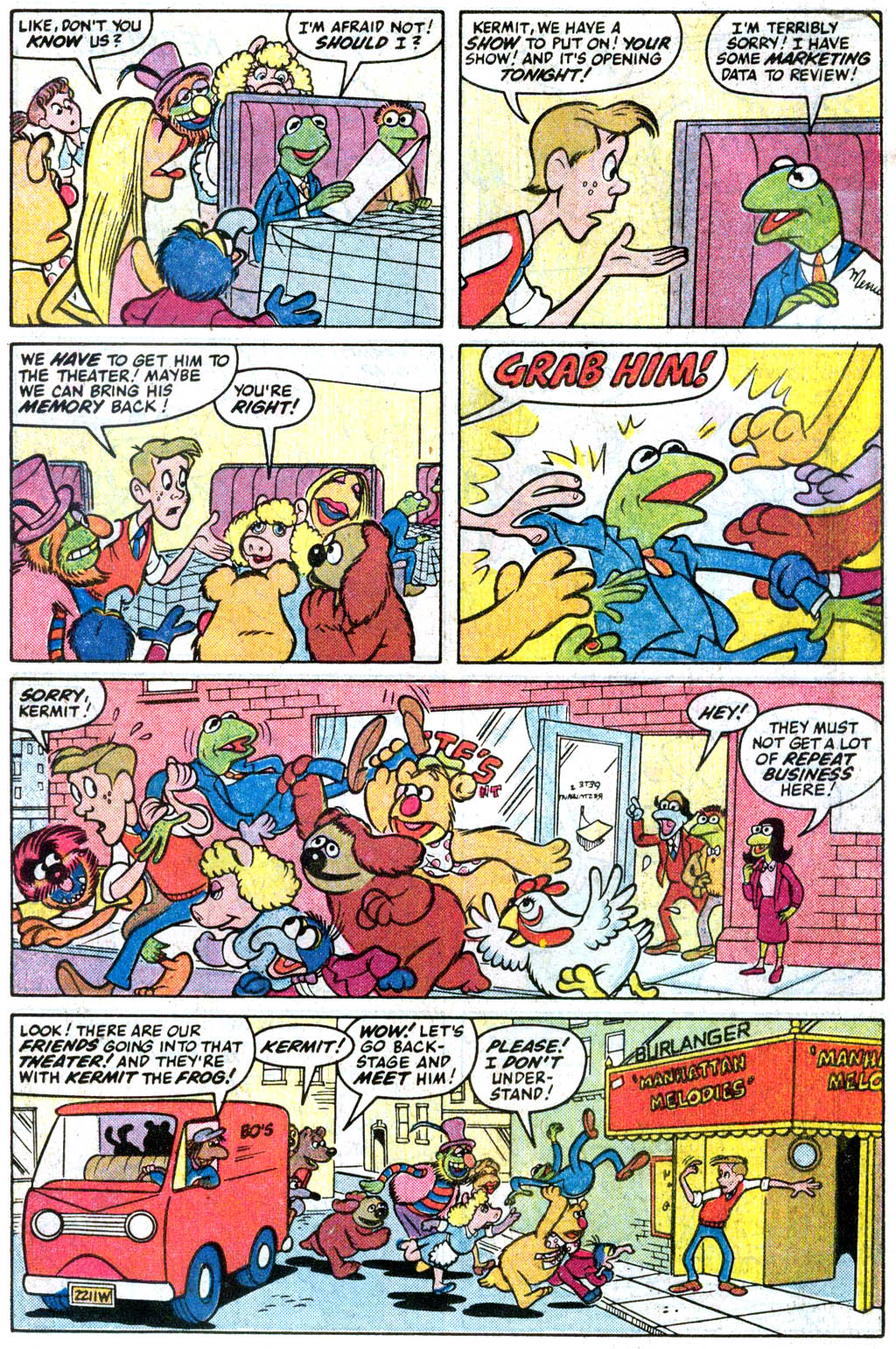 Read online The Muppets Take Manhattan comic - Issue #3
