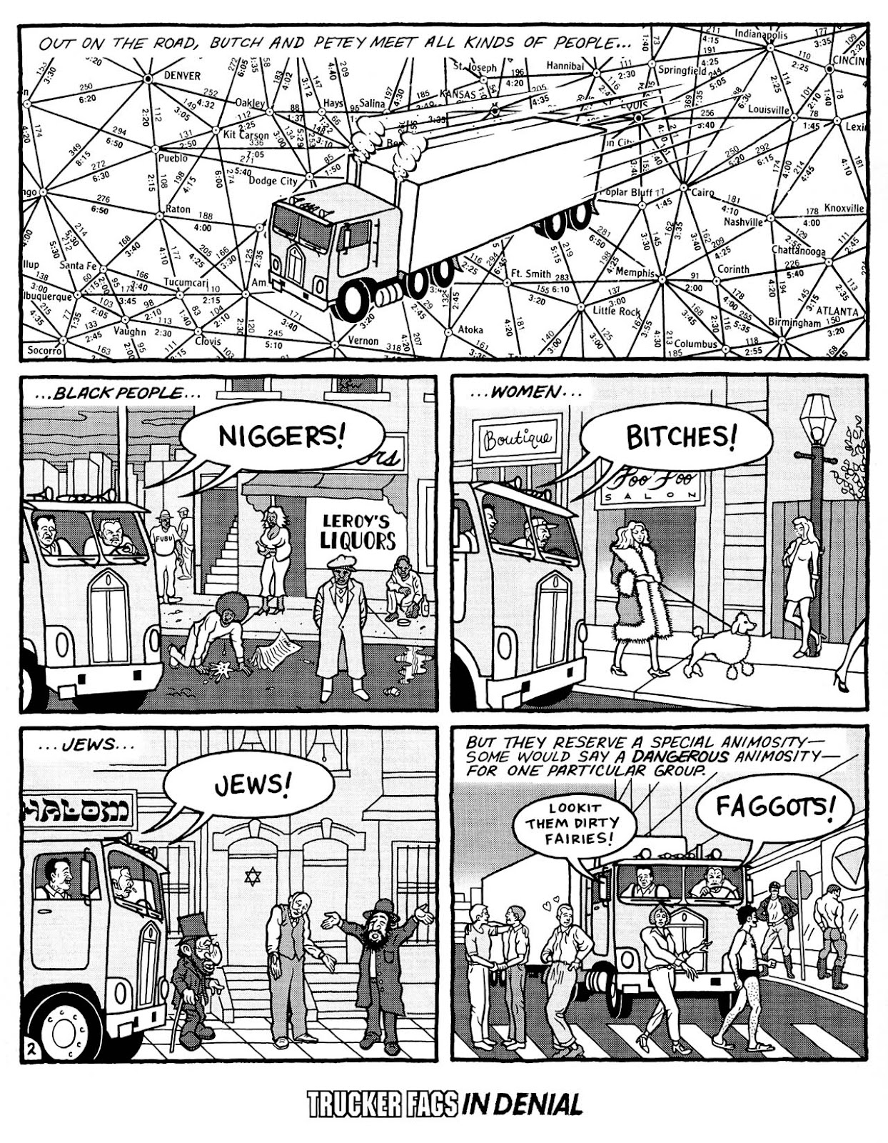 Read online Trucker Fags in Denial comic - Issue # Full