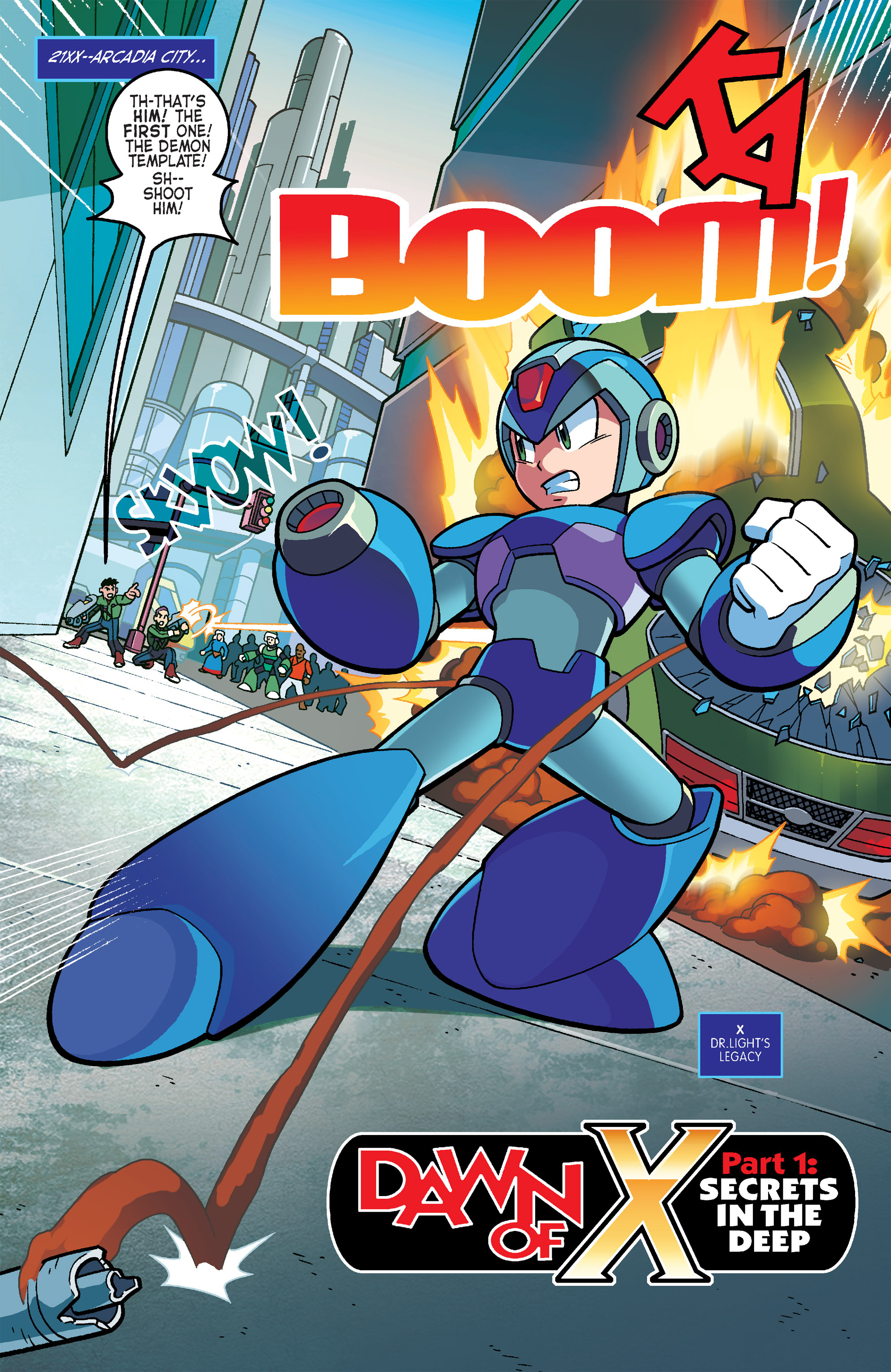 Read online Mega Man comic - Issue #37