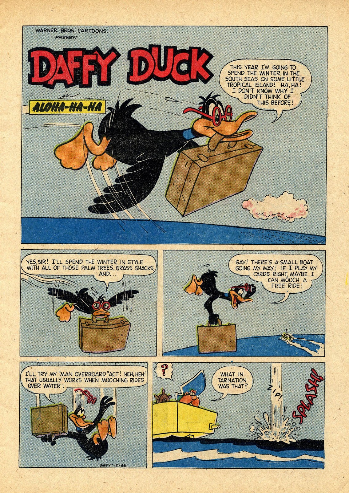 Read online Daffy comic - Issue #12