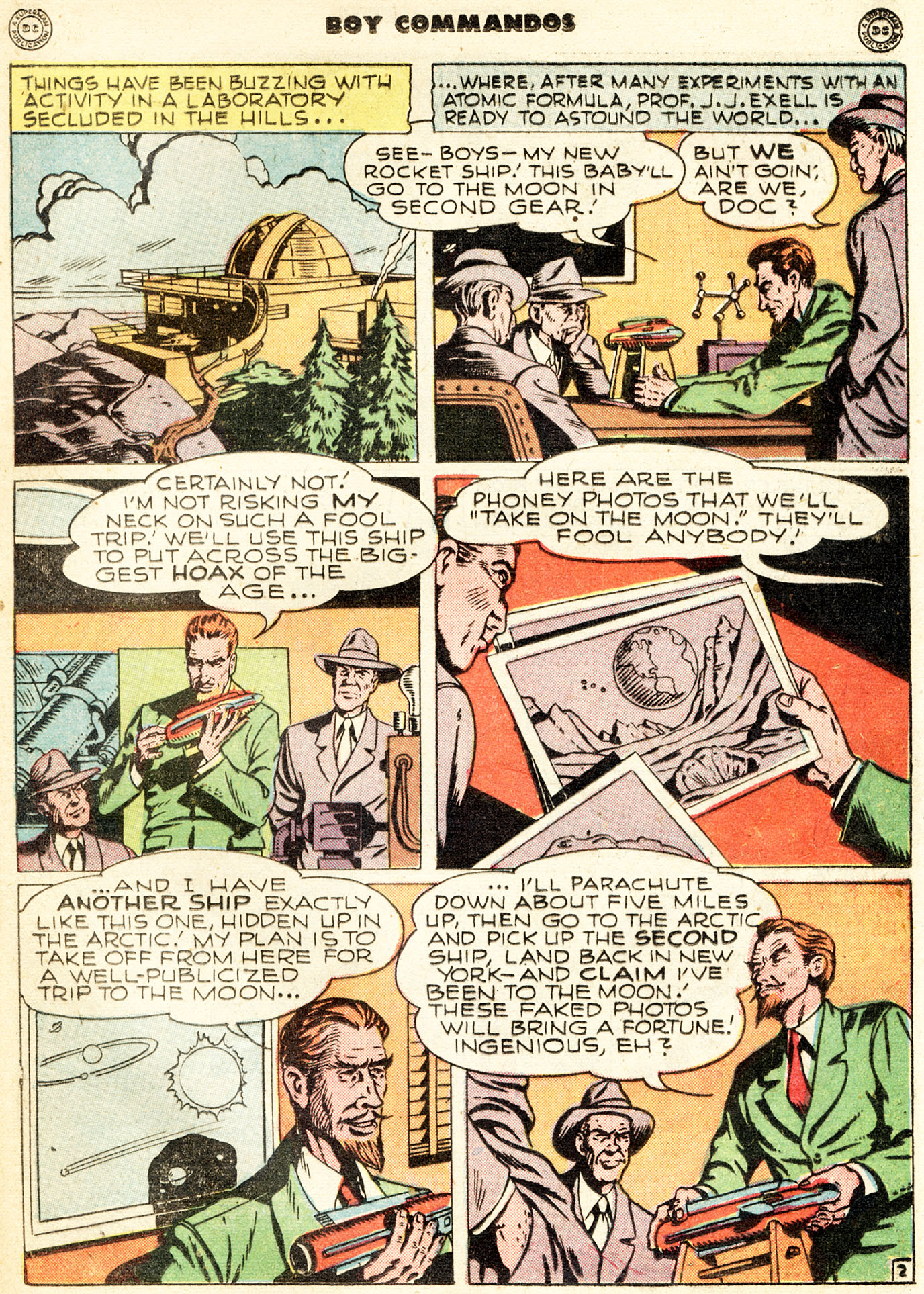 Read online Boy Commandos comic - Issue #20