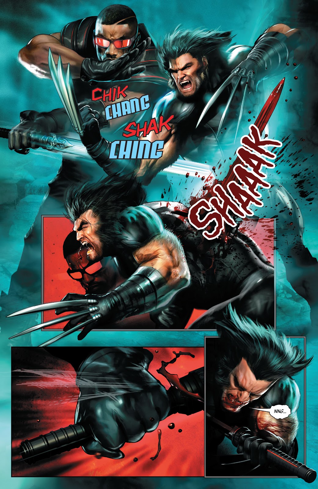 Read online Wolverine Vs. Blade Special comic - Issue # Full