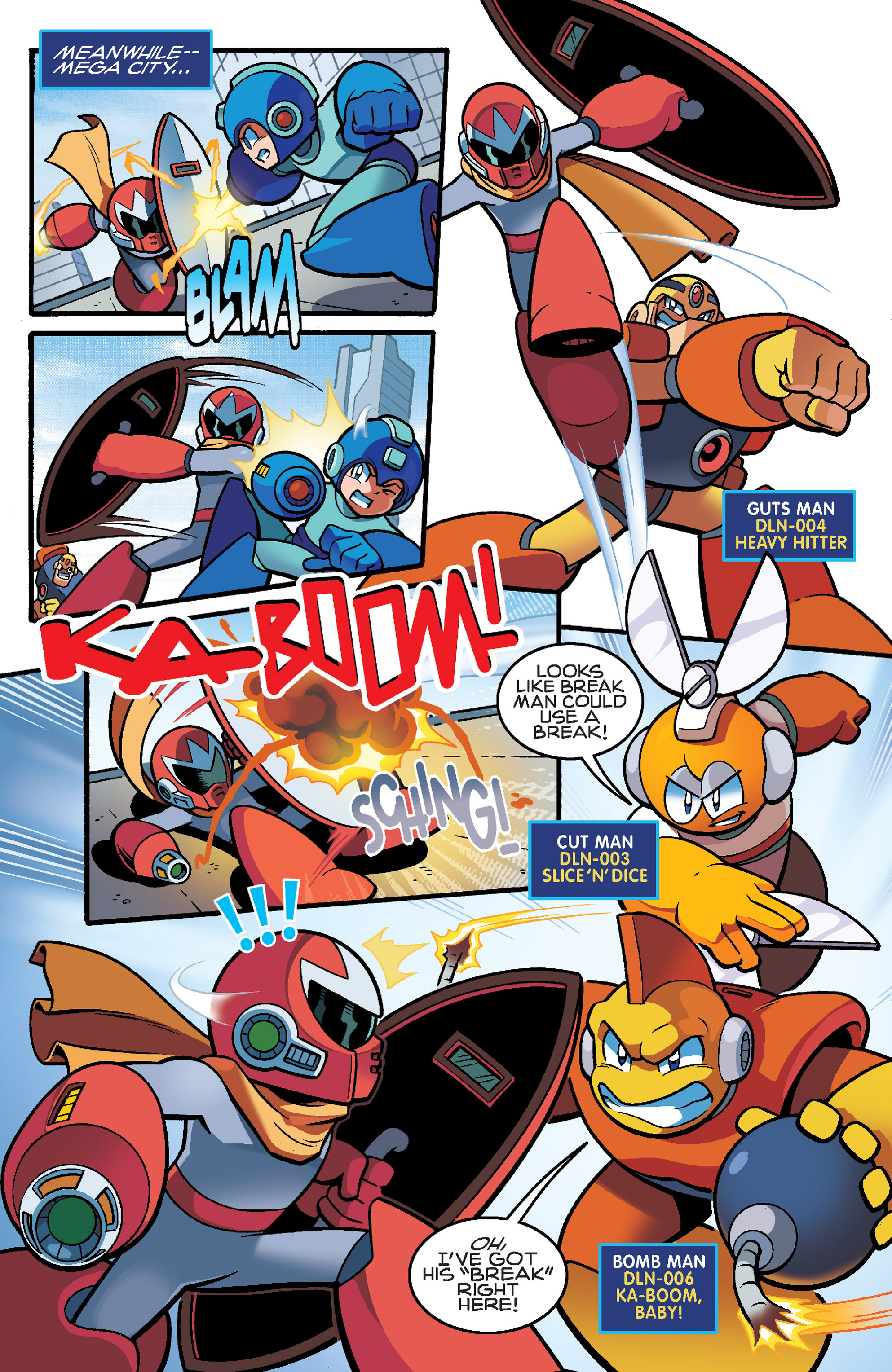Read online Mega Man comic - Issue #28