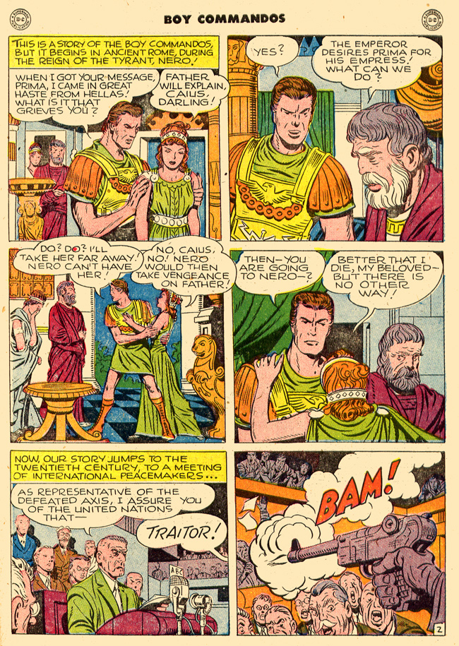 Read online Boy Commandos comic - Issue #15