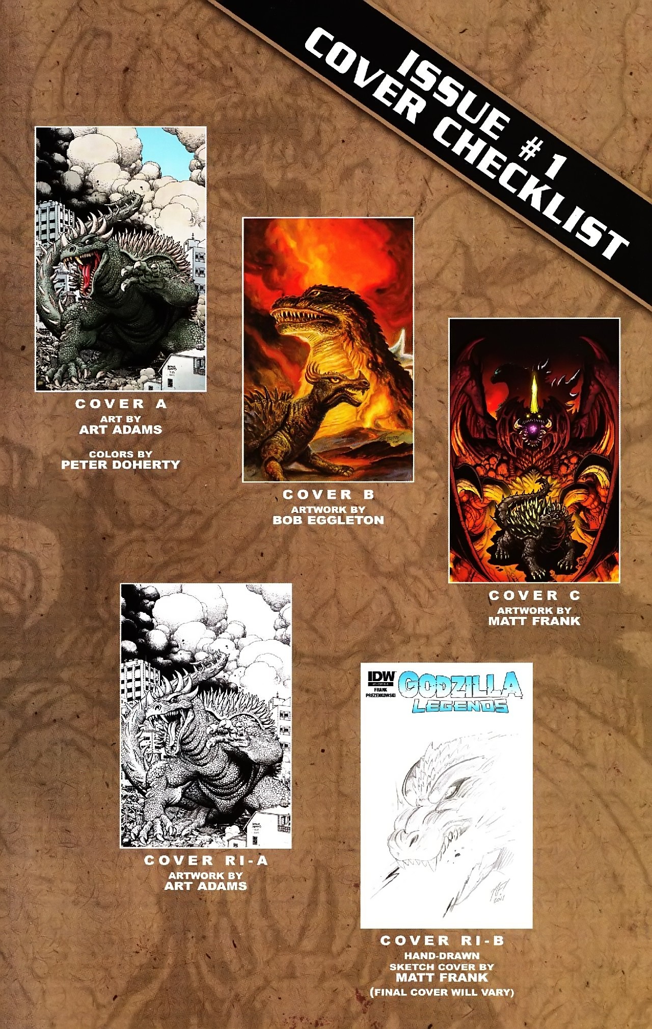 Read online Godzilla Legends comic - Issue #1