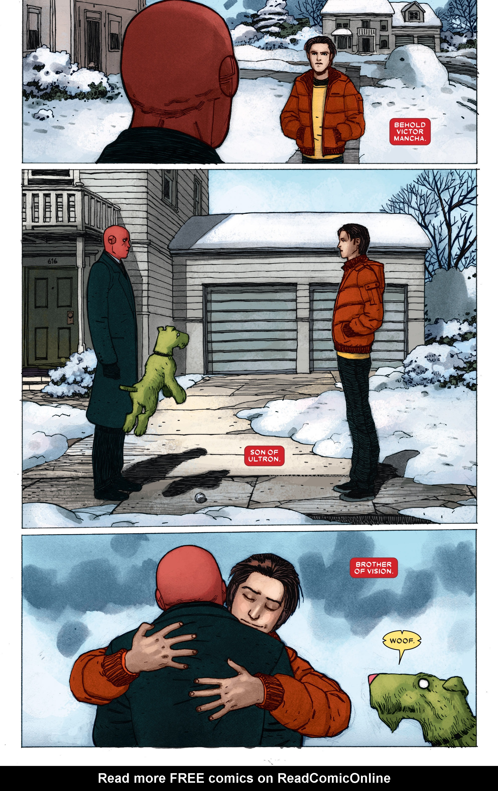 Read online Vision comic - Issue #8