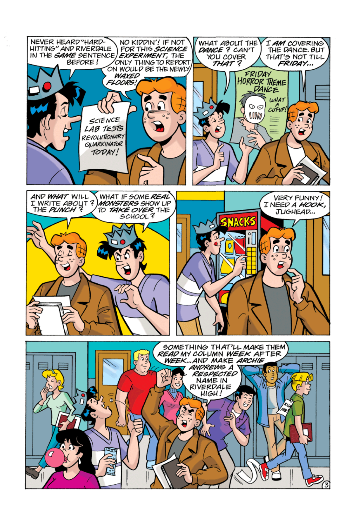 Read online Archie's Weird Mysteries comic - Issue #1