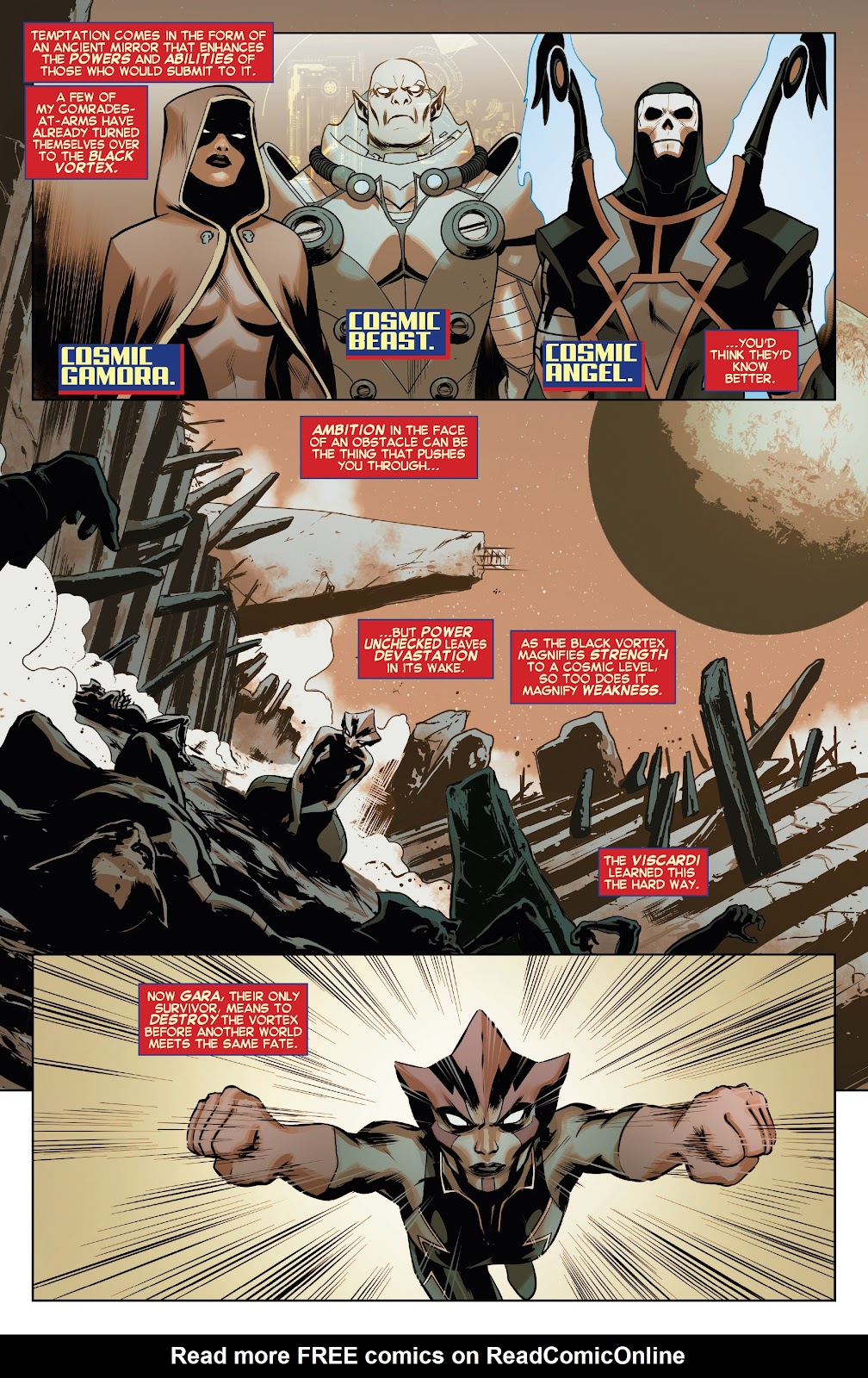 Read online Guardians of the Galaxy and X-Men: The Black Vortex comic ...