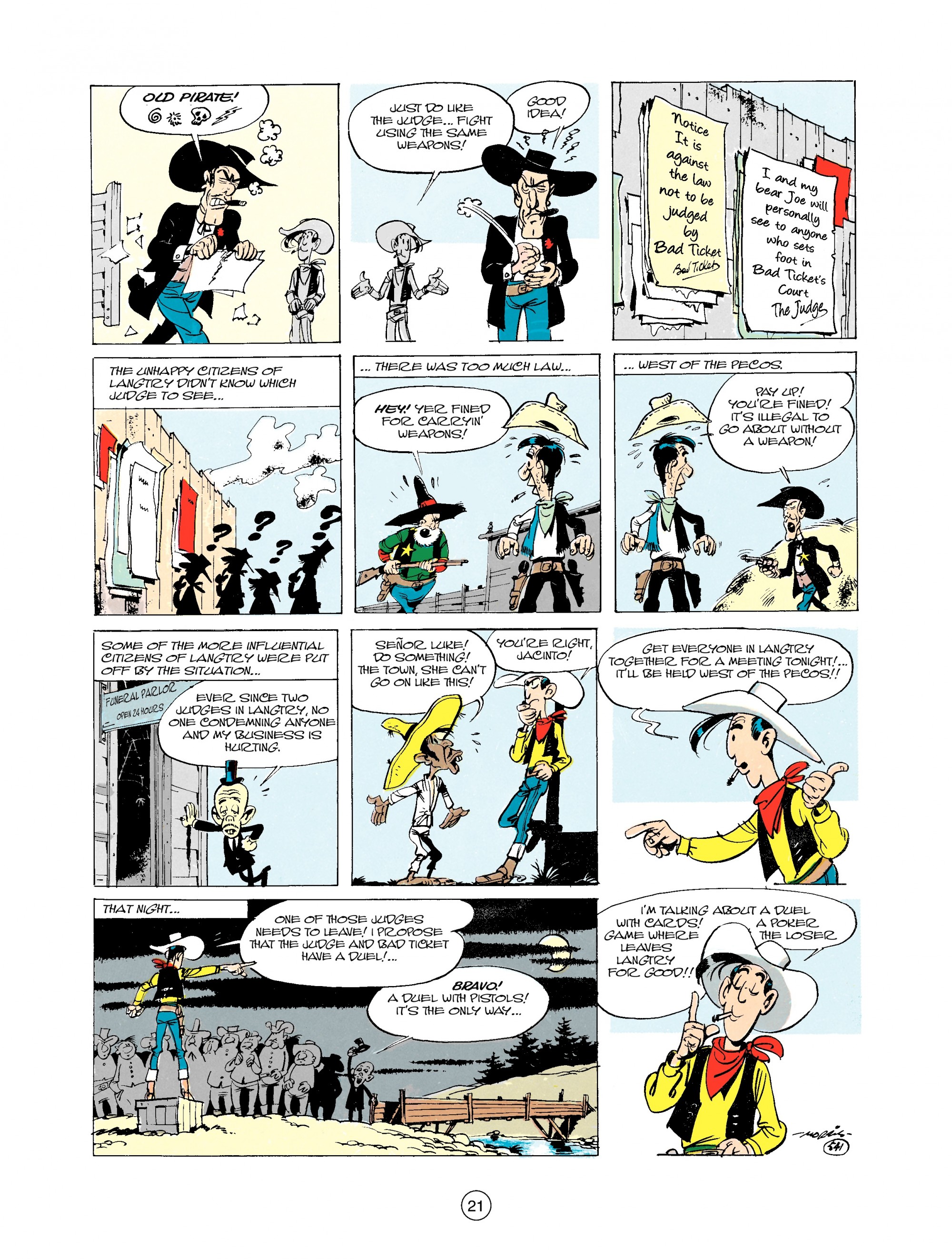 Read online A Lucky Luke Adventure comic - Issue #24