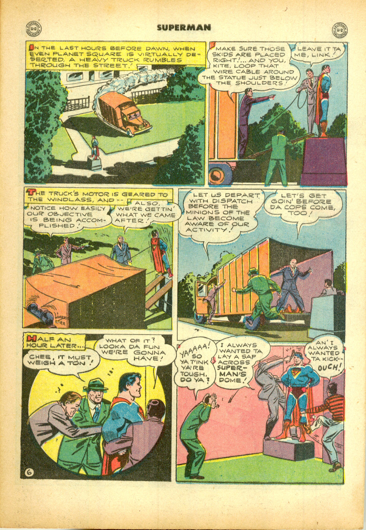 Read online Superman (1939) comic - Issue #38
