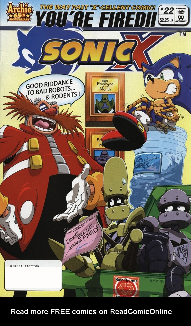 Read online Sonic X comic - Issue #22