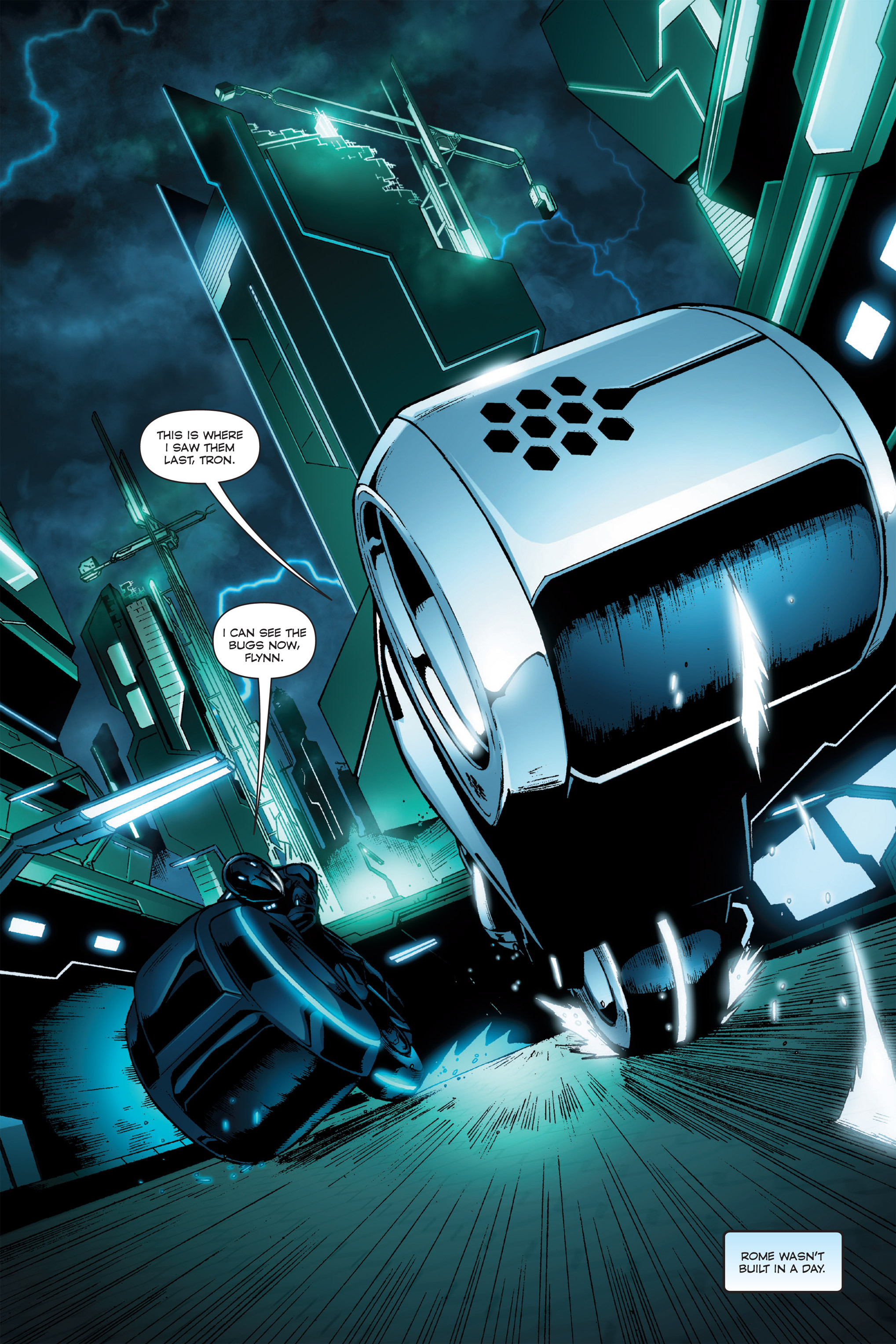 Read online TRON: Betrayal comic - Issue # TPB
