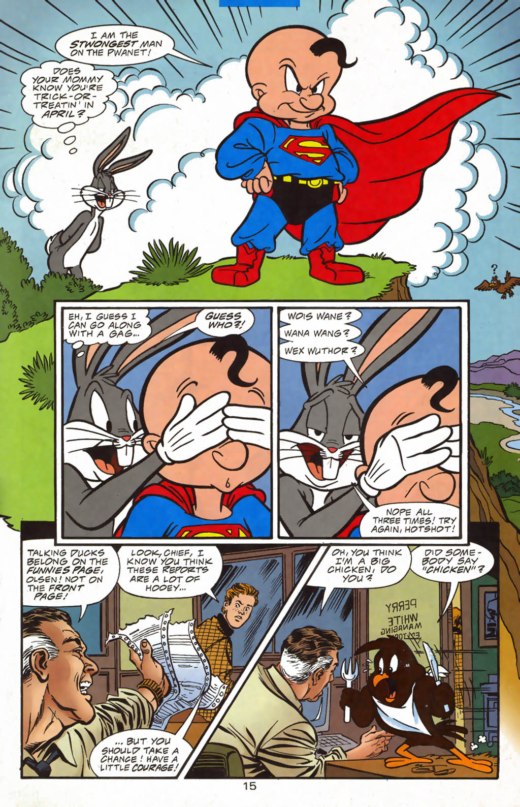 Read online Superman & Bugs Bunny comic - Issue #2