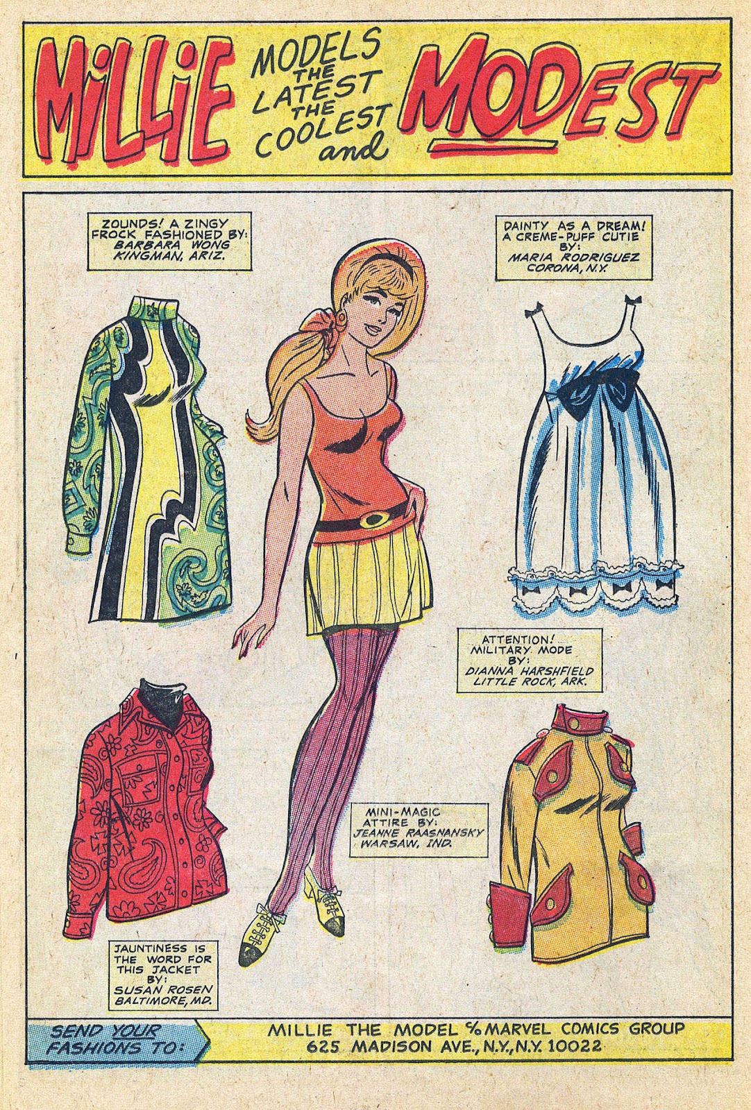 Read online Millie the Model comic - Issue #151