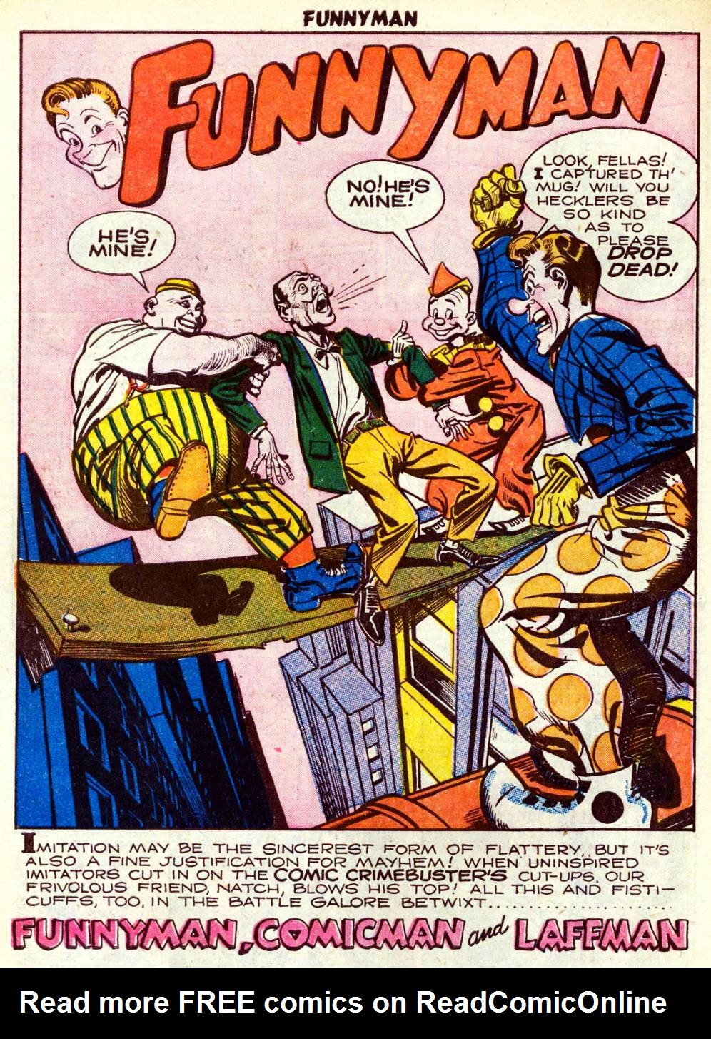 Read online Funnyman comic - Issue #1