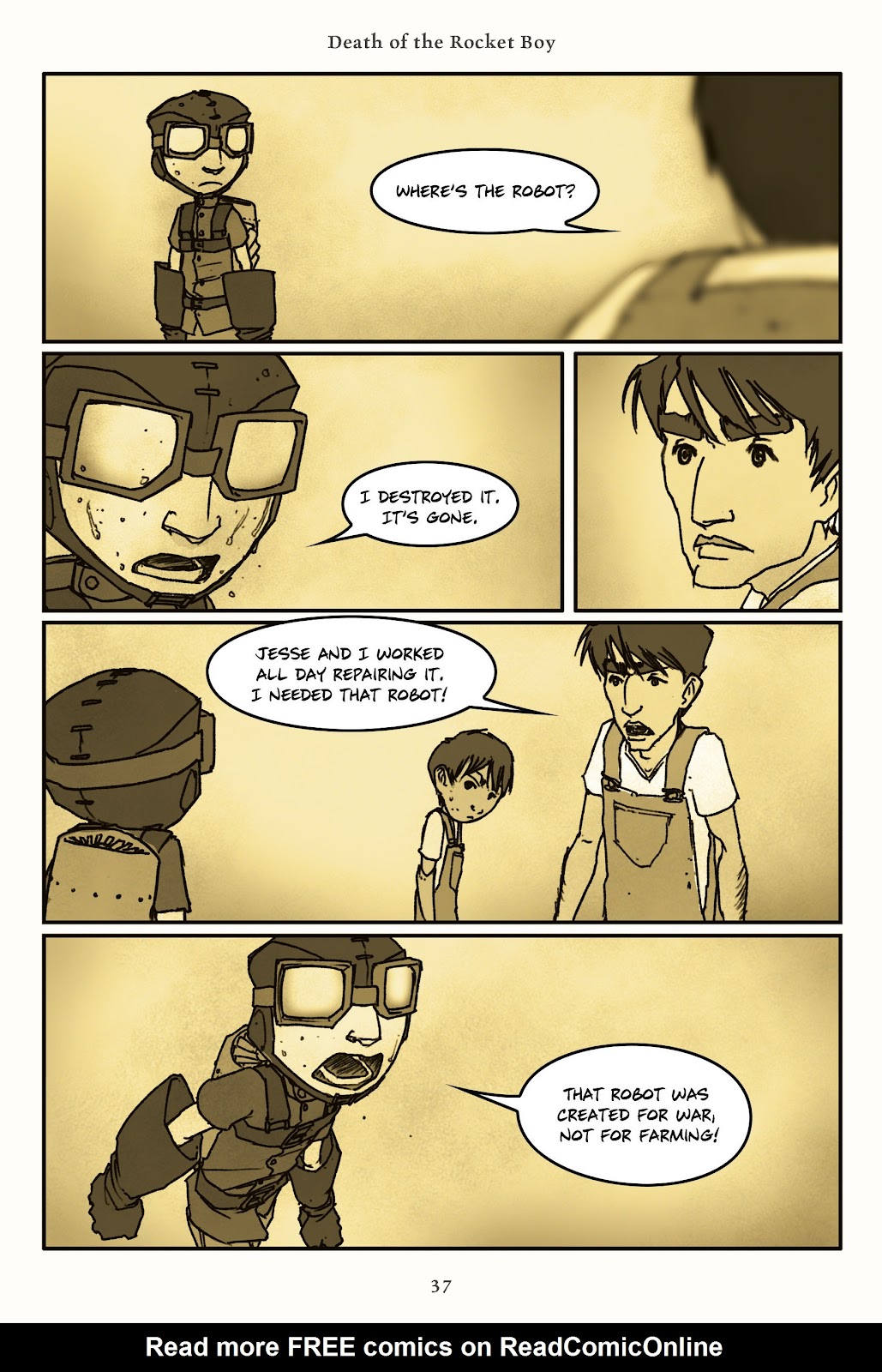 Read online Rust comic - Issue # TPB 3 (Part 1)