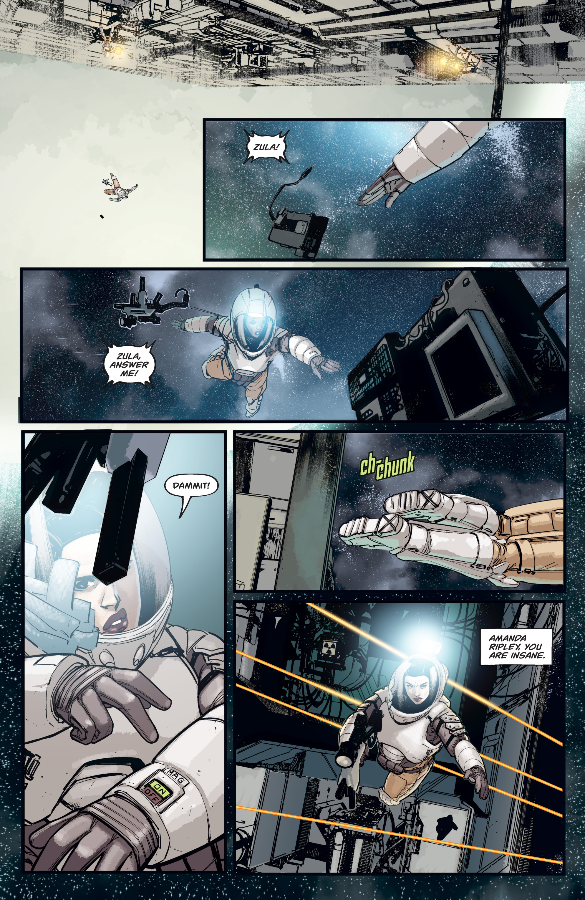 Read online Aliens: Resistance comic - Issue # _TPB