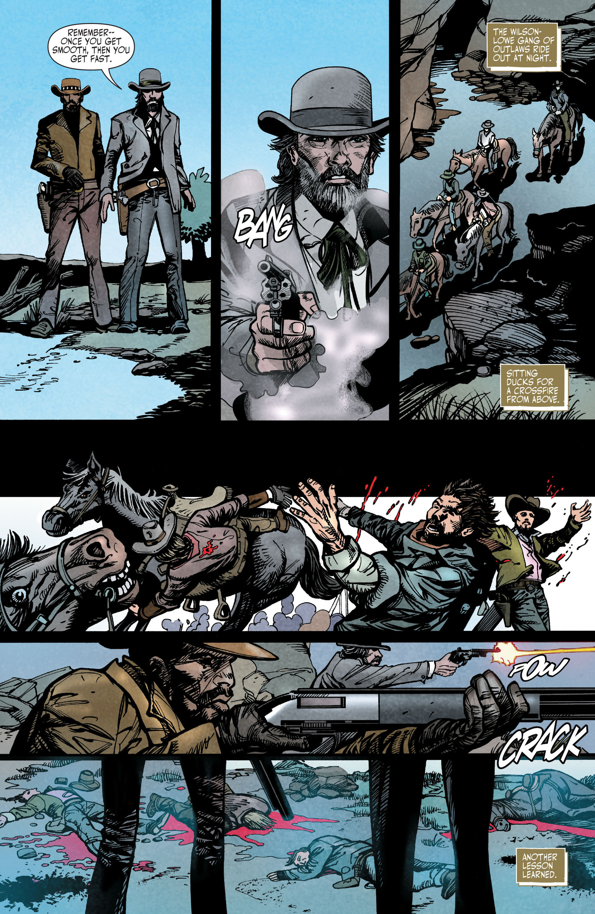 Read online Django Unchained comic - Issue #3