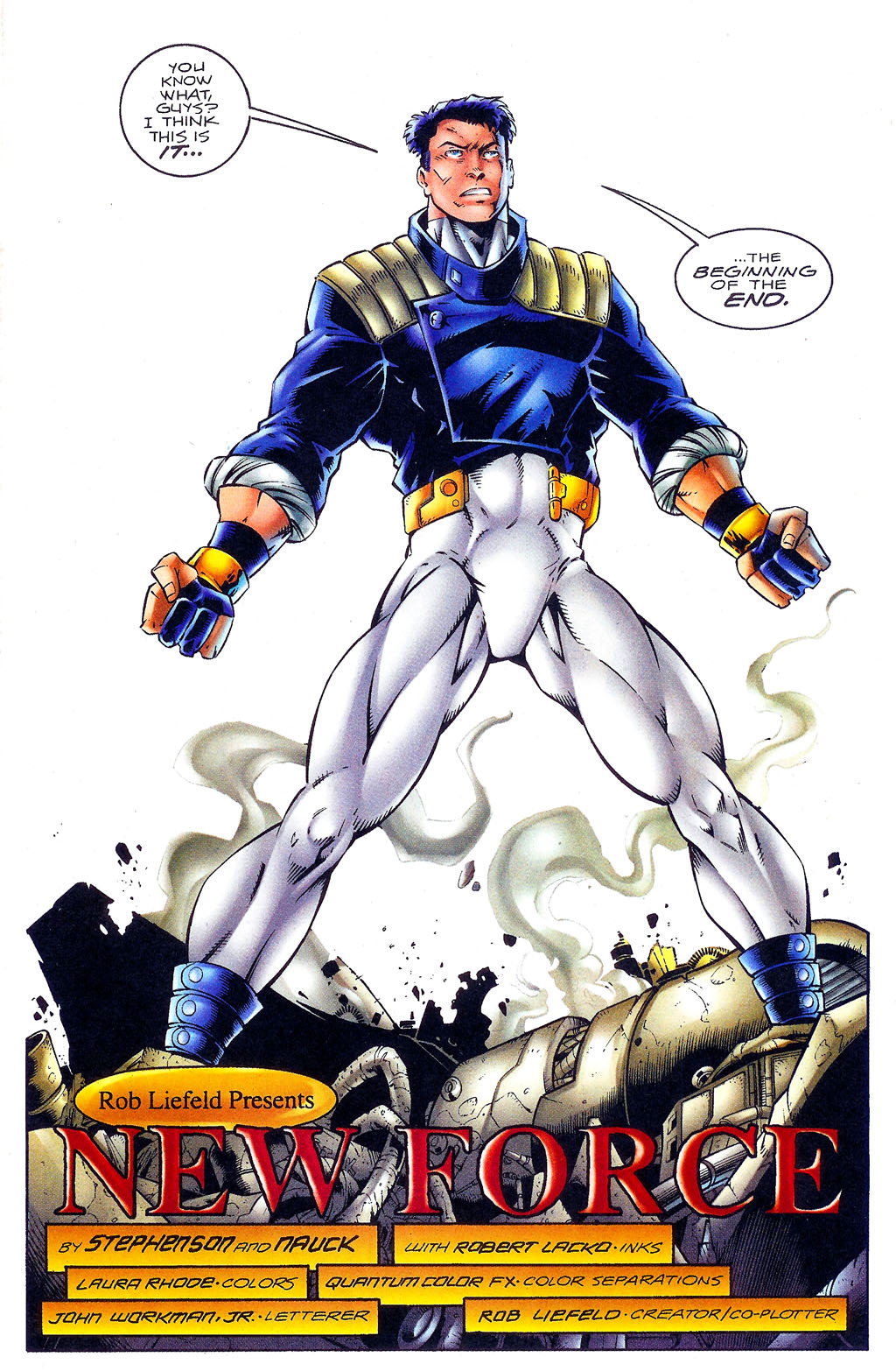 Read online New Force comic - Issue #1