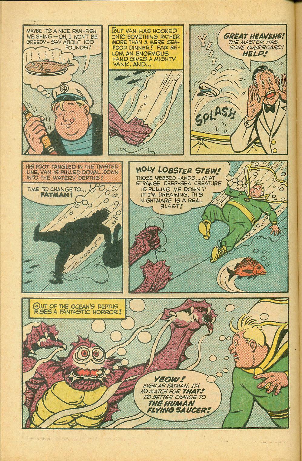 Read online Fatman, The Human Flying Saucer comic - Issue #1