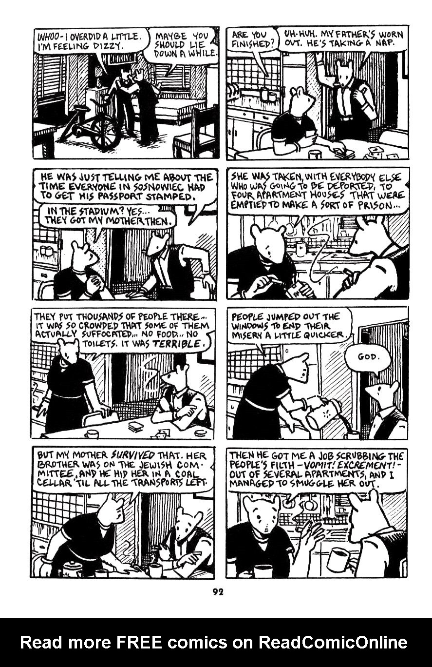 Read online Maus: A Survivor's Tale comic - Issue # TPB 1