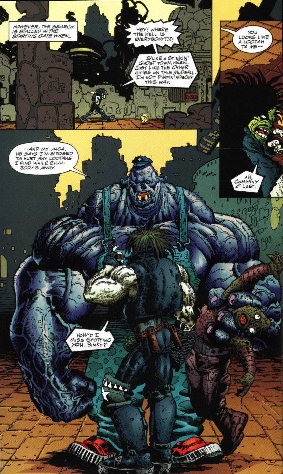 Read online Lobo/Mask comic - Issue #2