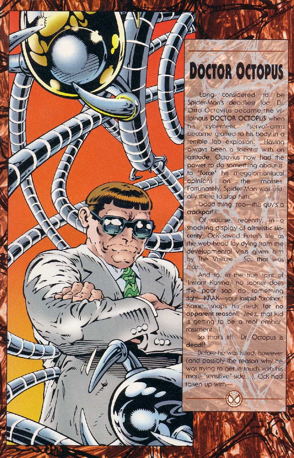 Read online Spider-Man: The Jackal Files comic - Issue # Full