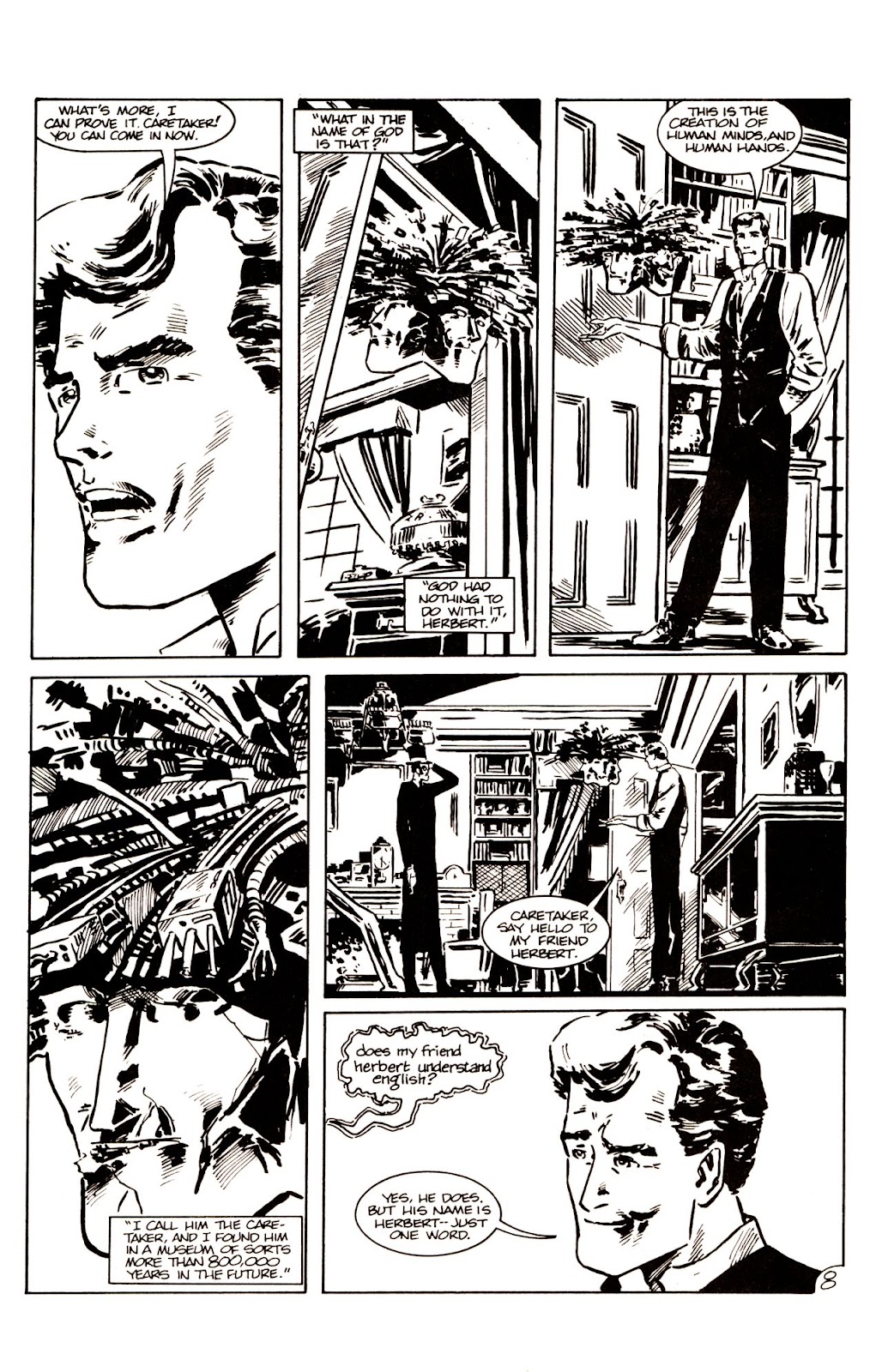 Read online The Time Machine comic - Issue #1