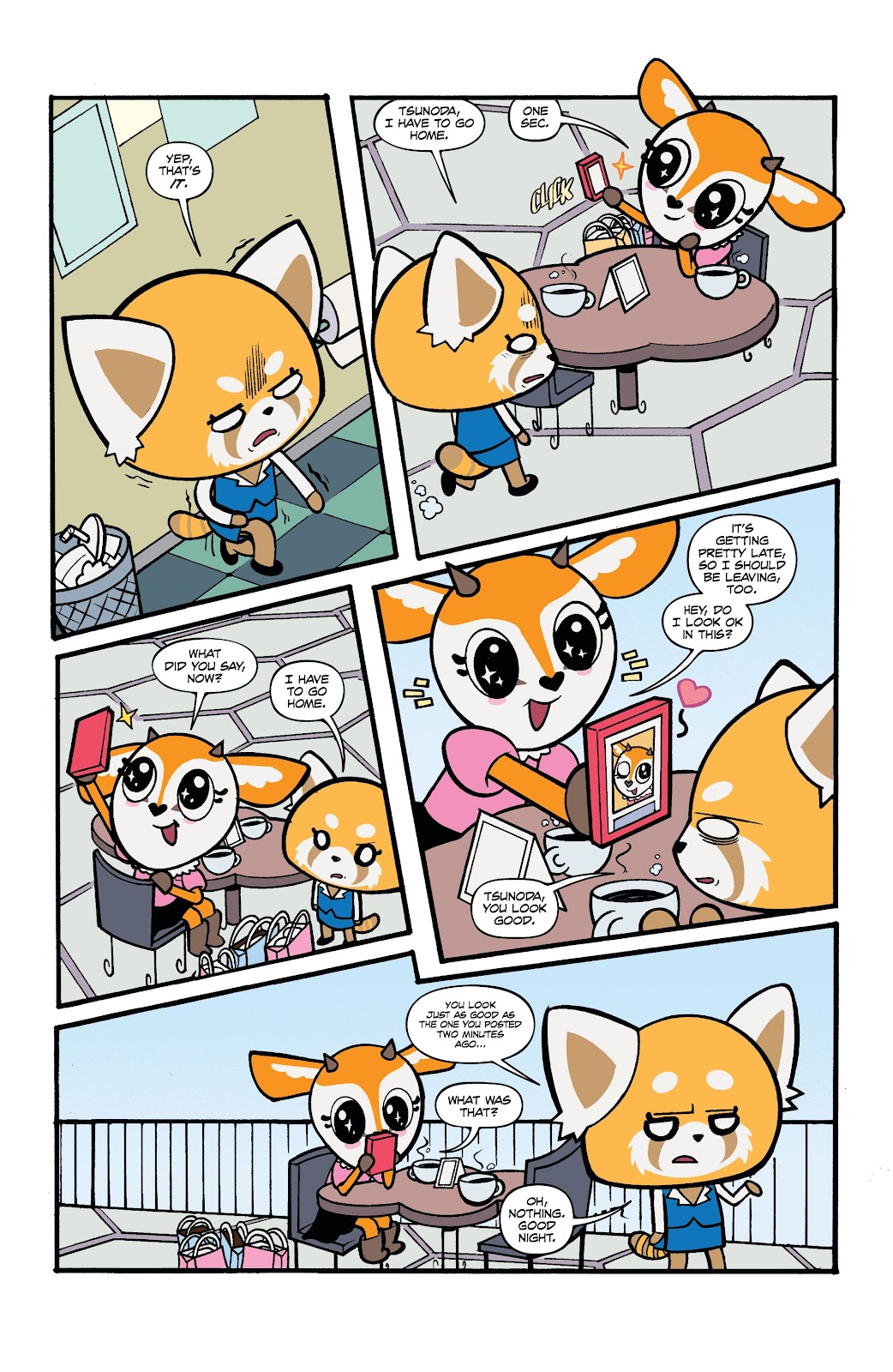Read online Aggretsuko comic - Issue #2