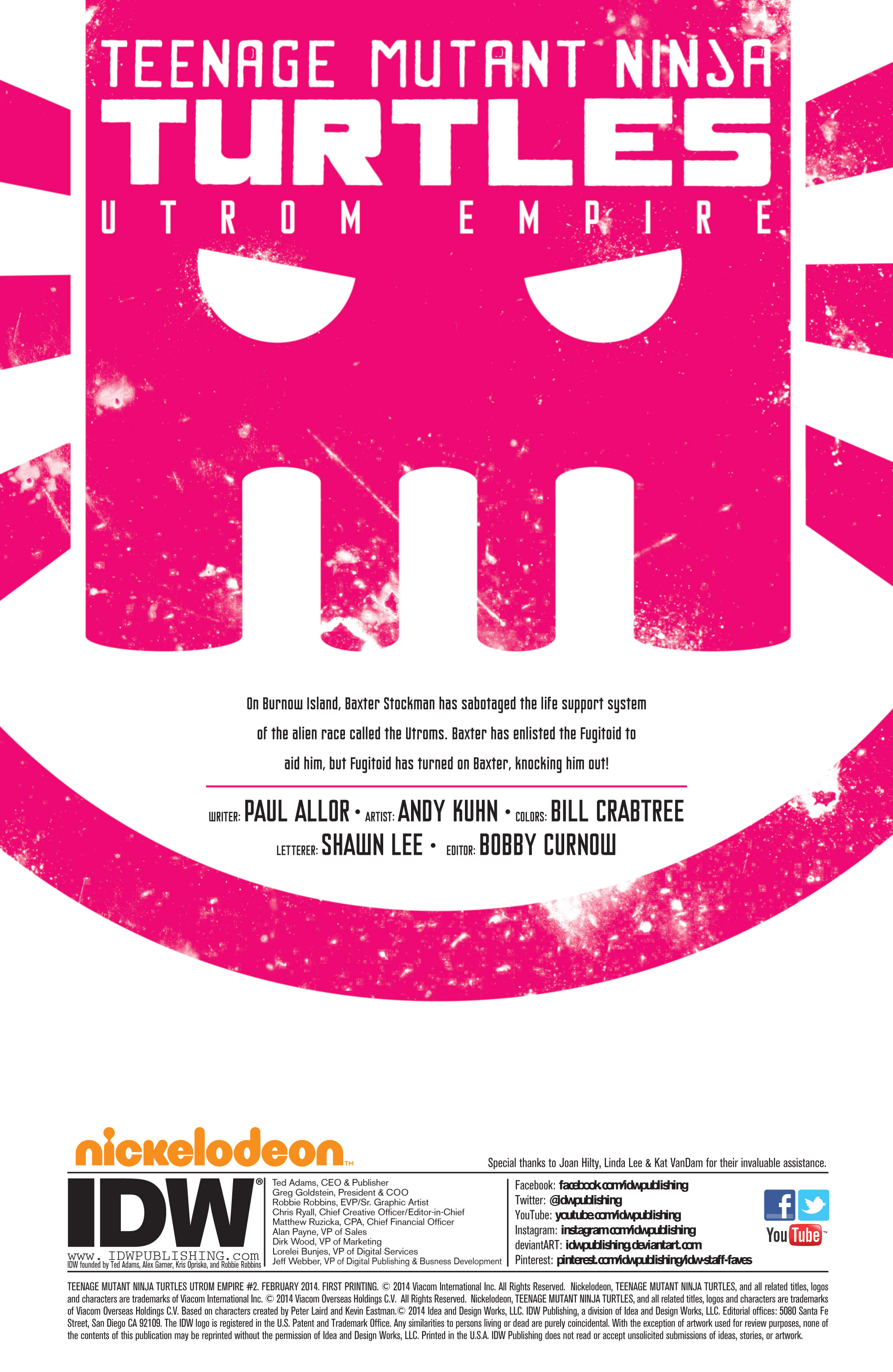 Read online Teenage Mutant Ninja Turtles Utrom Empire comic - Issue #2