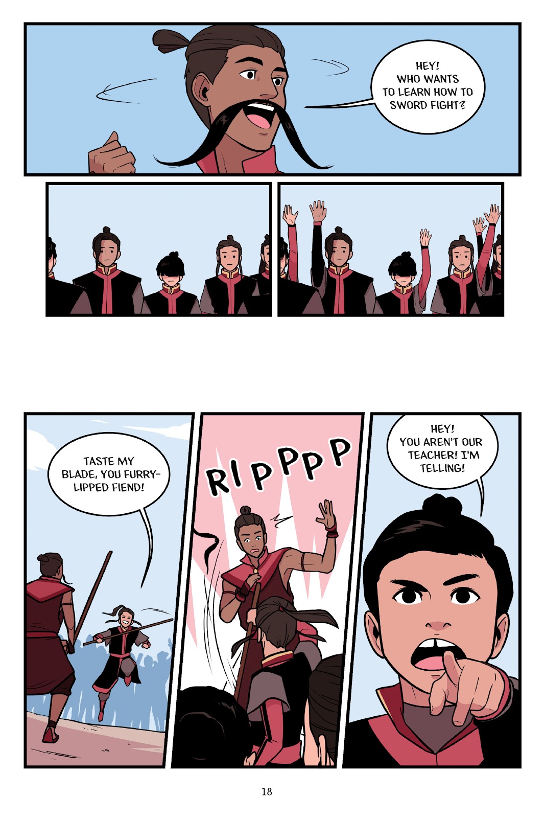 Read online Nickelodeon Avatar: The Last Airbender - Team Avatar Tales ...