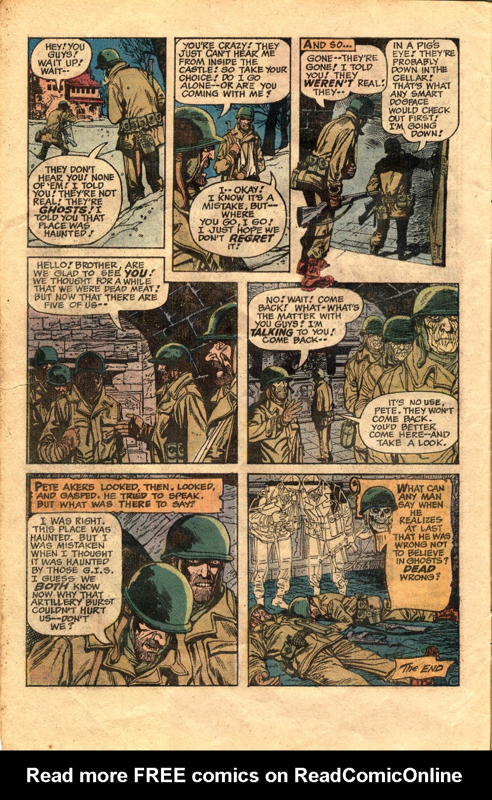 Read online Weird War Tales (1971) comic - Issue #40