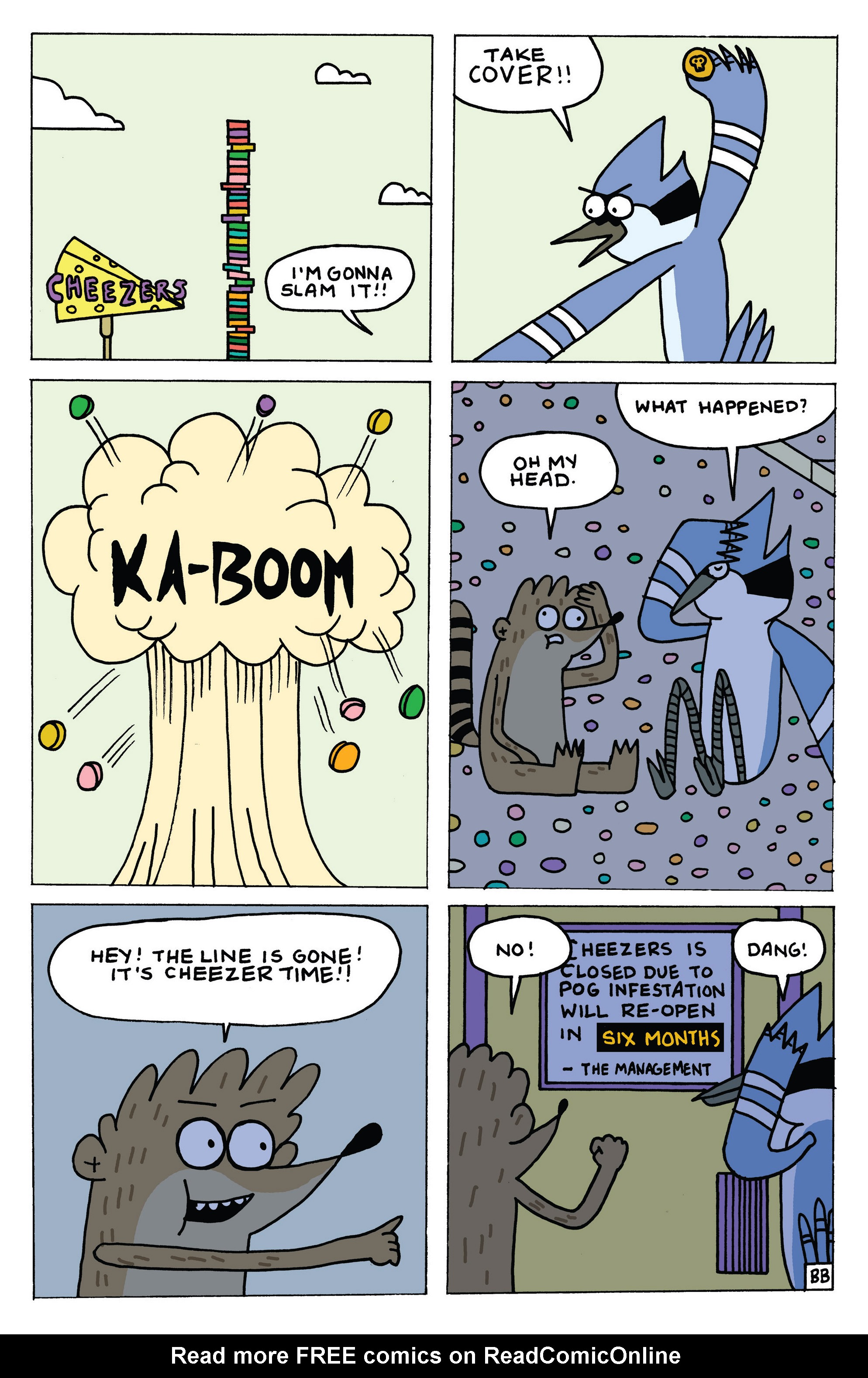 Read online Regular Show comic - Issue #35