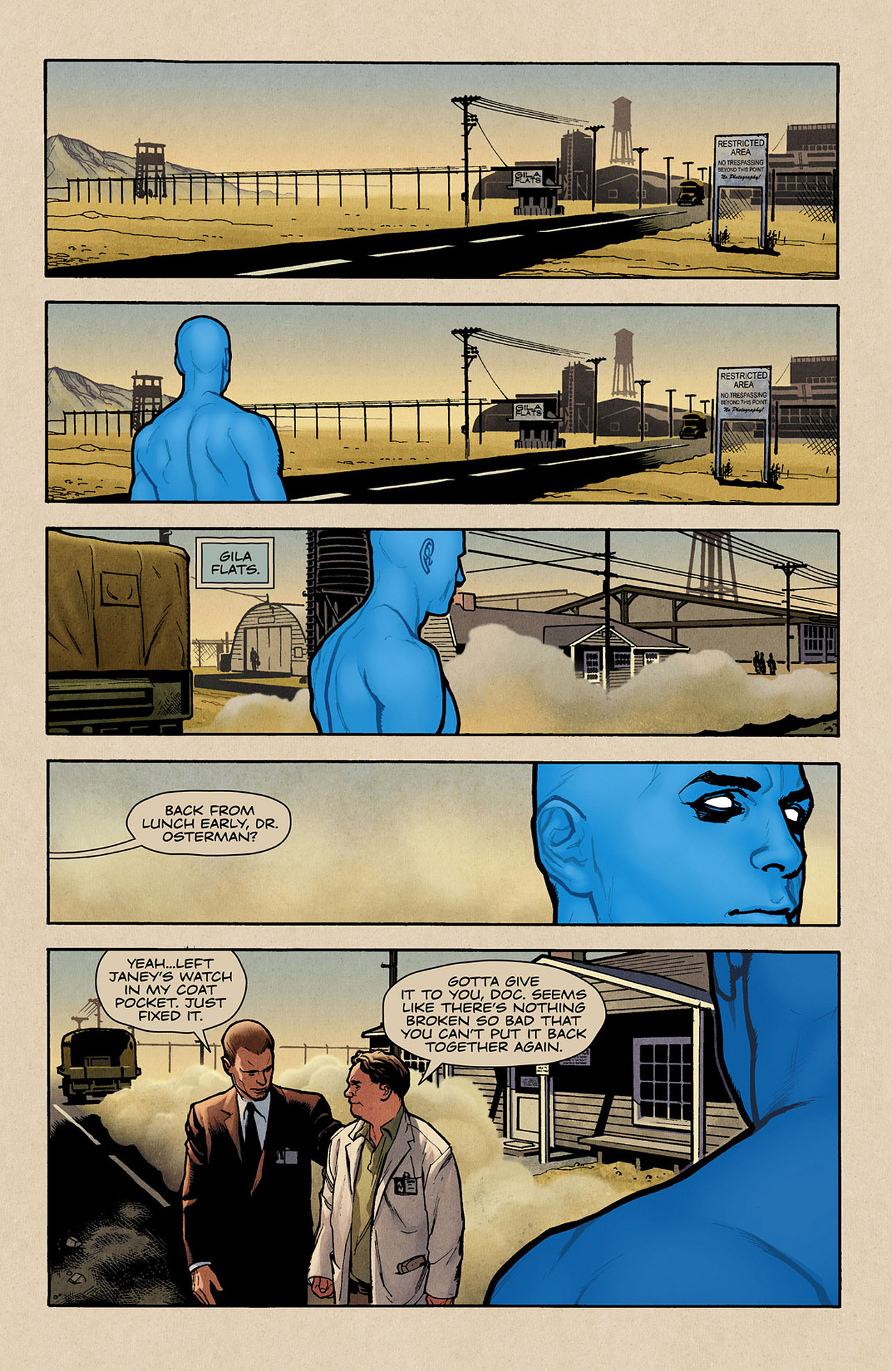 Read online Before Watchmen: Dr. Manhattan comic - Issue #1