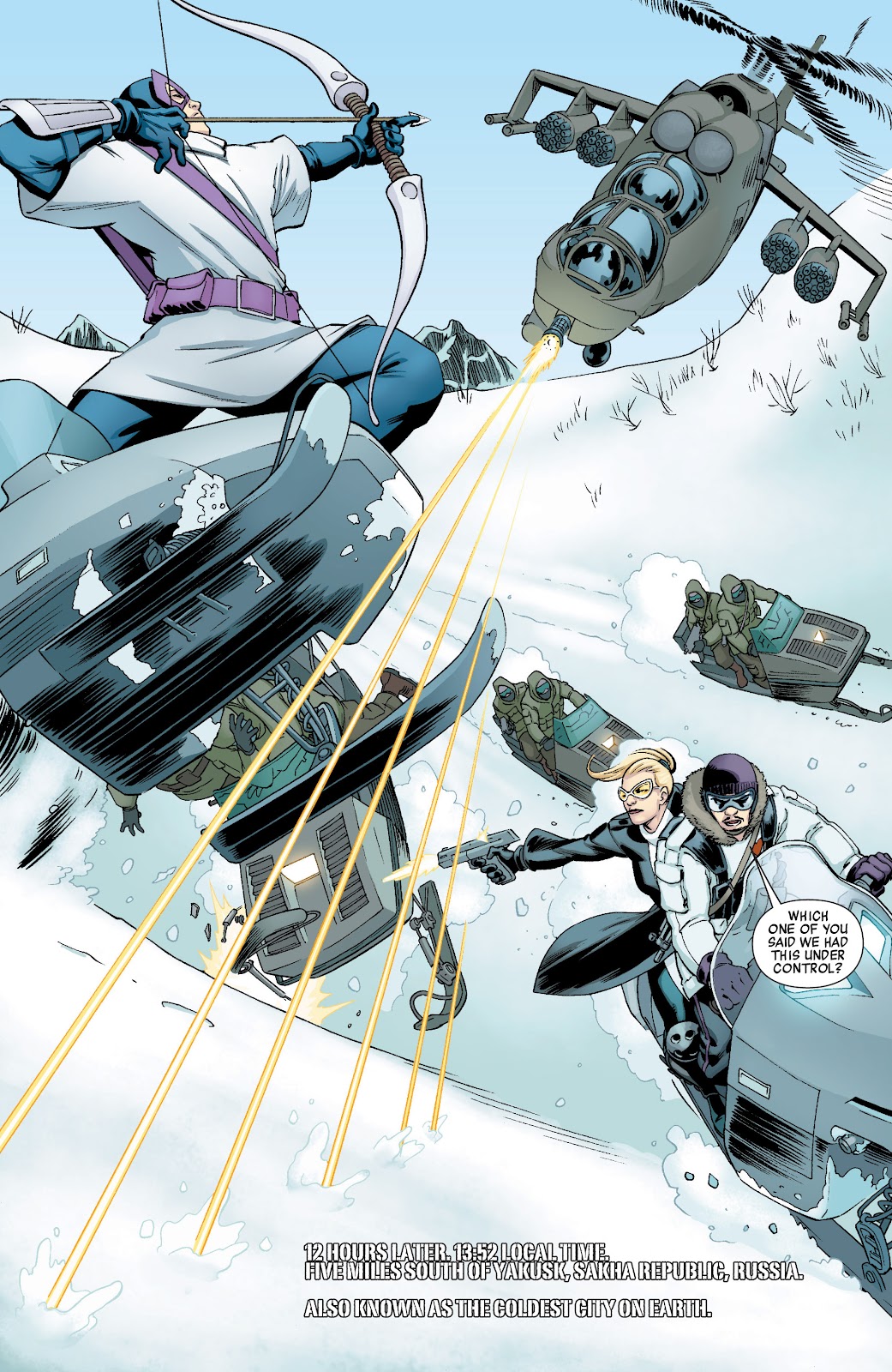 Read online Widowmaker comic - Issue #1
