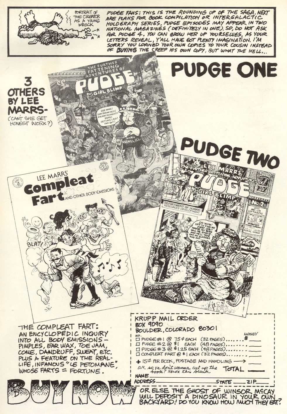 Read online The Further Fattening Adventures of Pudge, Girl Blimp comic ...